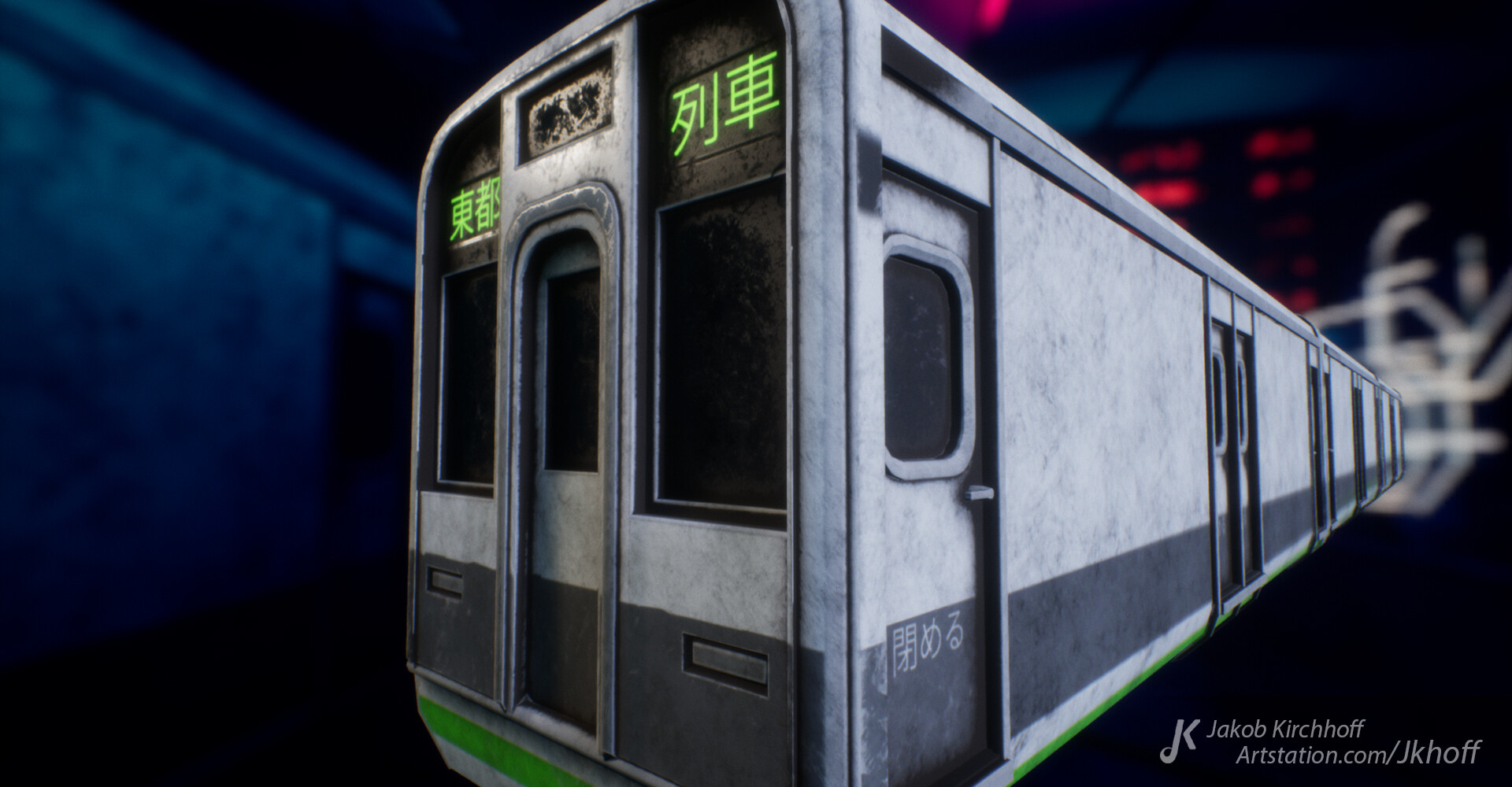 Jakob Kirchhoff - Destroyed Japanese Subway Station