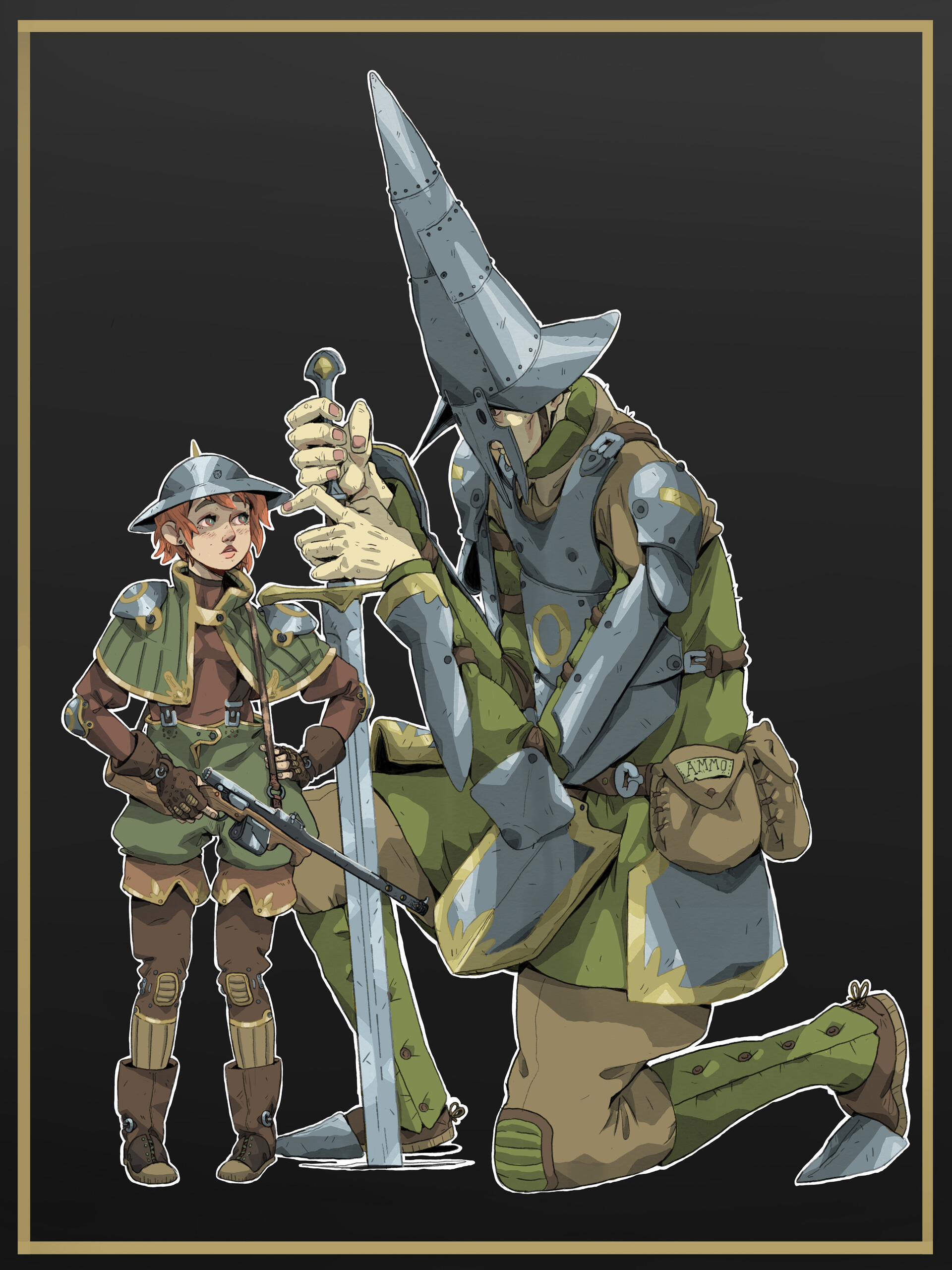 ArtStation - World War Knights