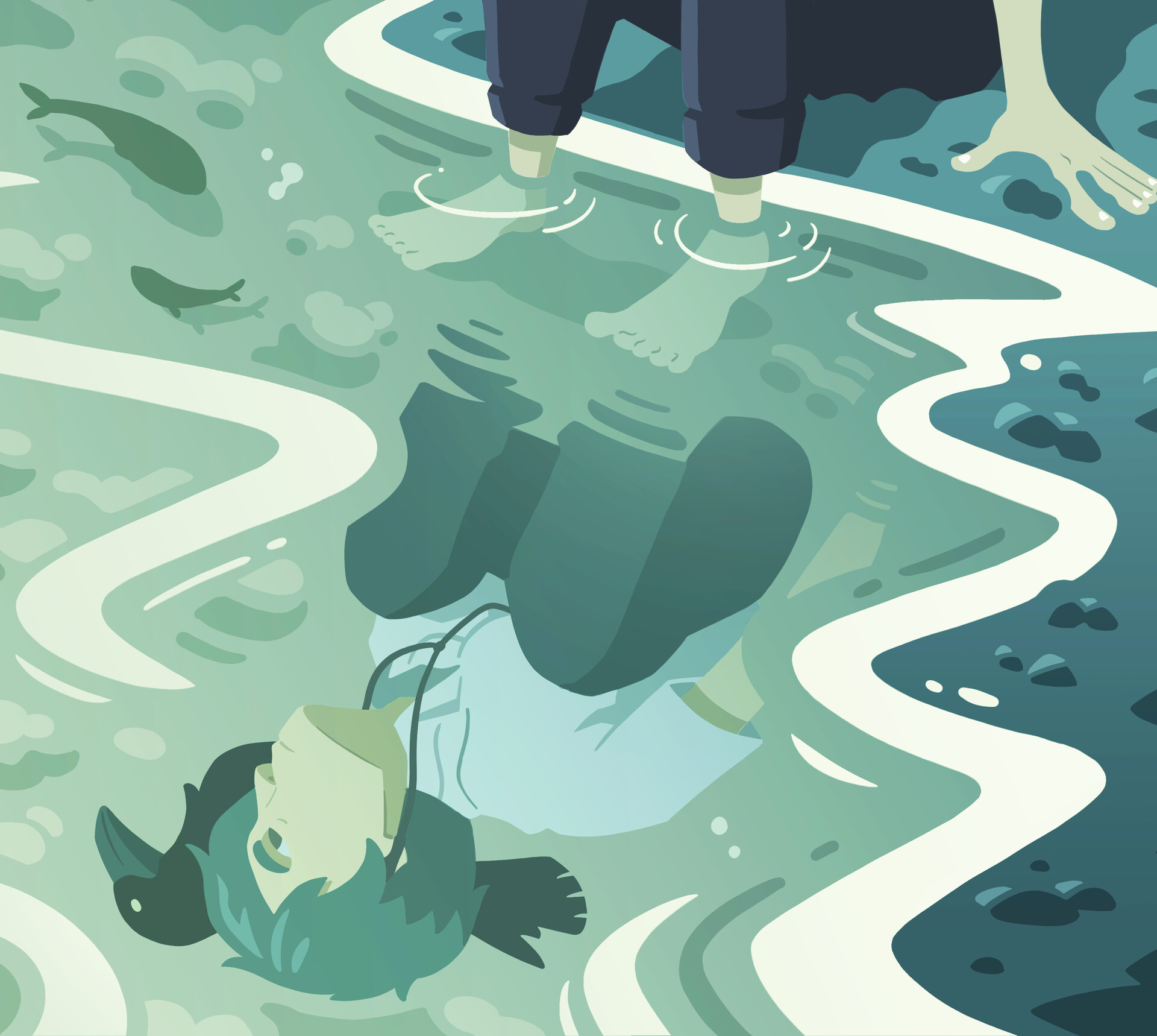 ArtStation - Kafka on the Shore