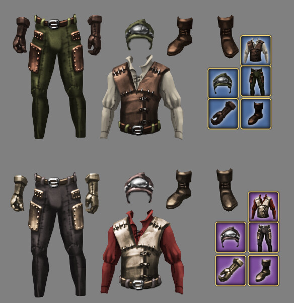 ArtStation - Light armor