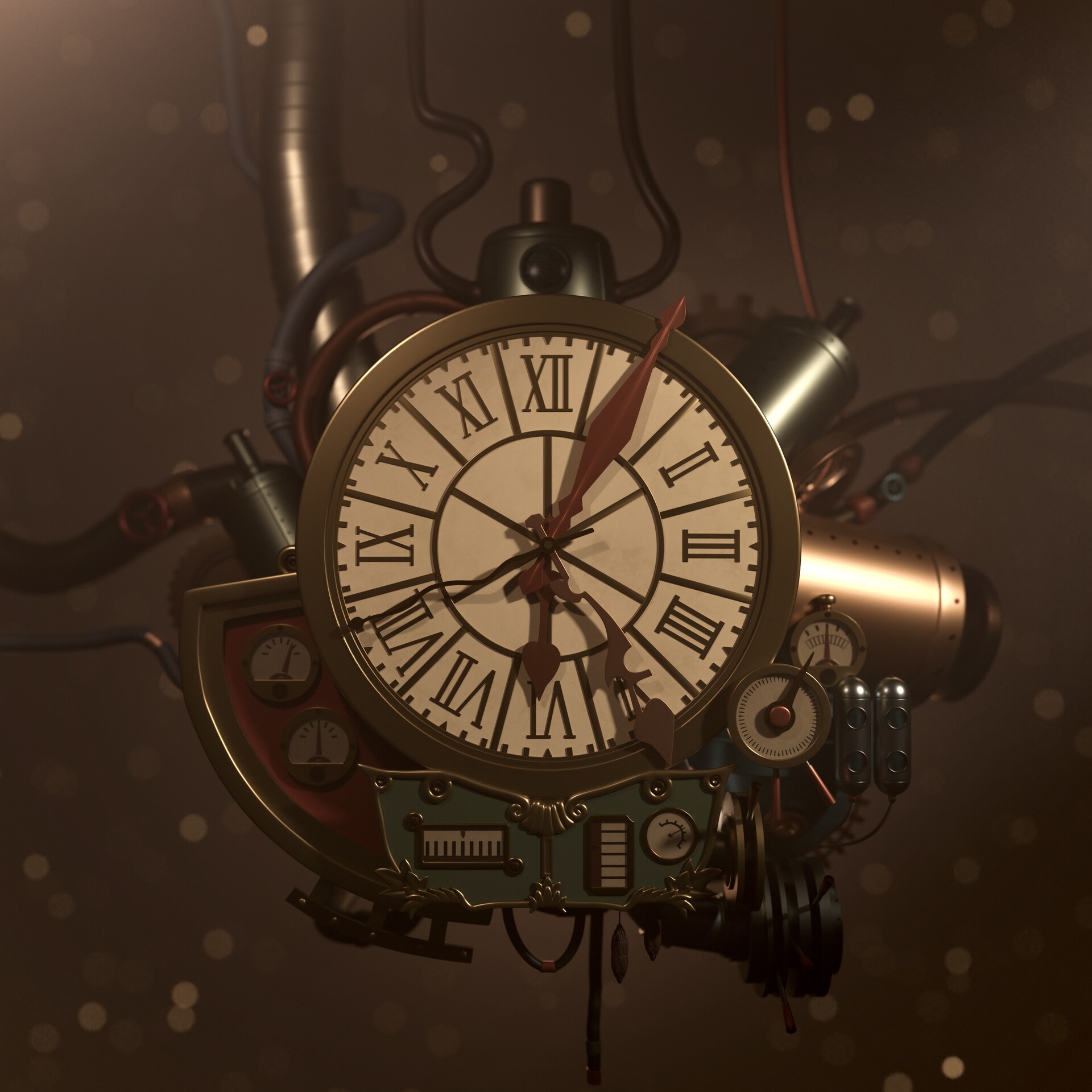 ArtStation - Time Machine on Midland Road