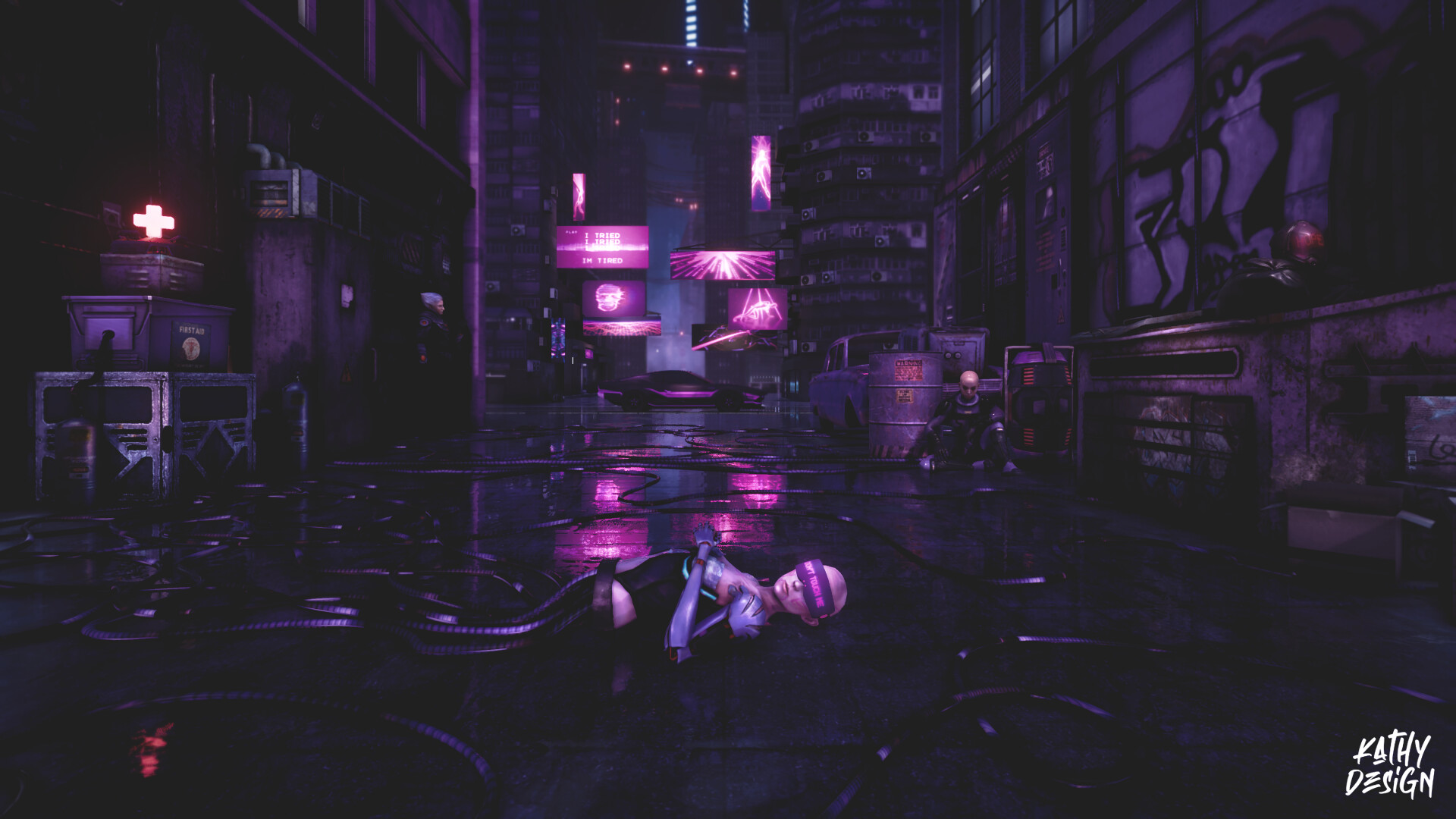 ArtStation - Cyberpunk 3D