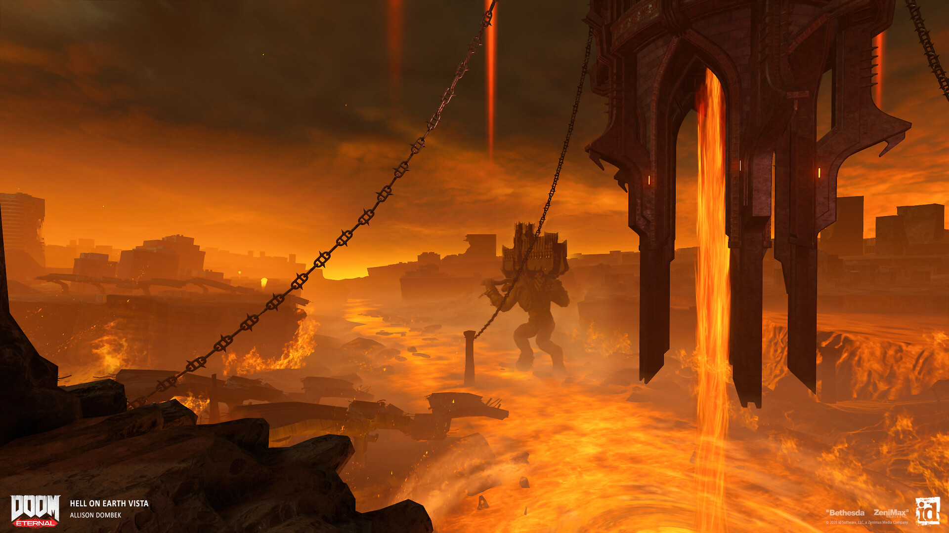 Allison Dombek - DOOM Eternal - Hell On Earth Vista