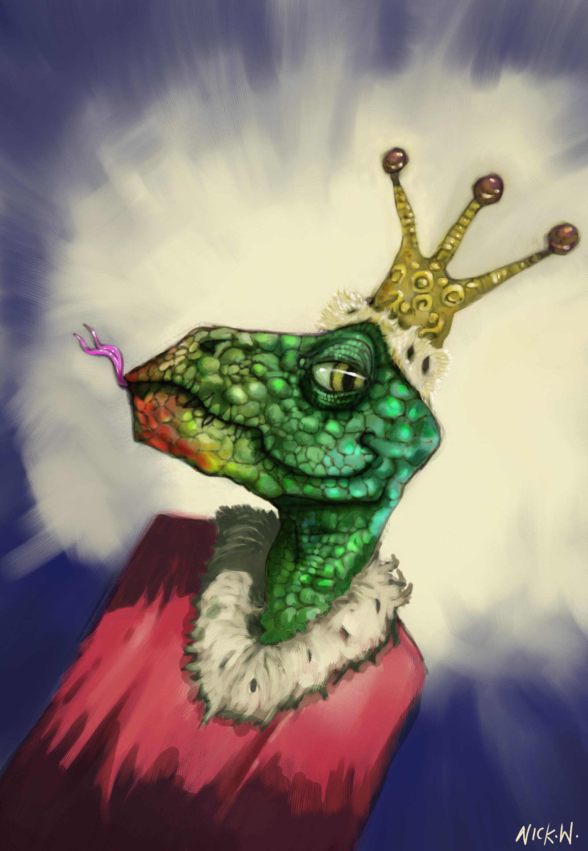 ArtStation - Lizard King