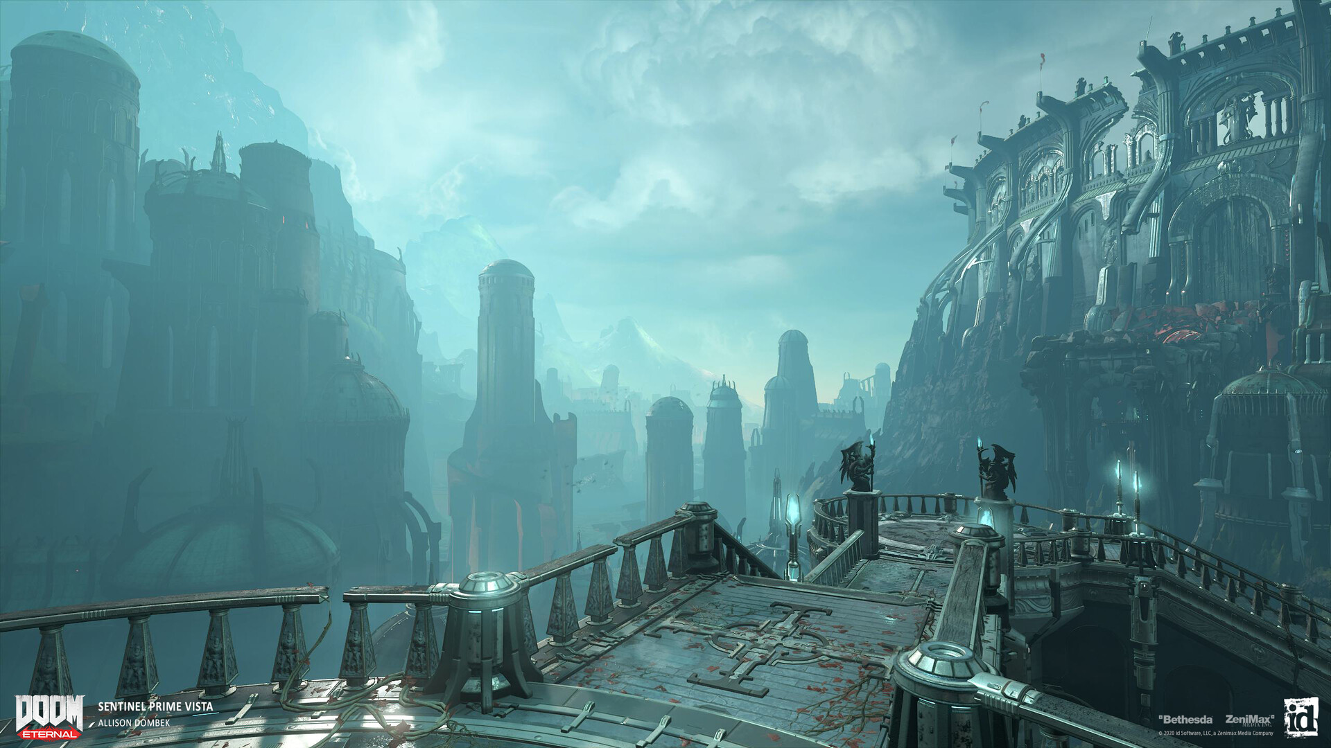 Allison Dombek - DOOM Eternal - Sentinel Prime Vista