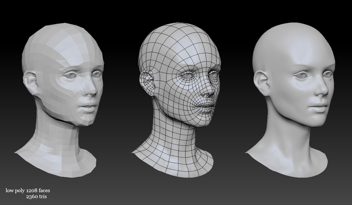 Justin R - Female head