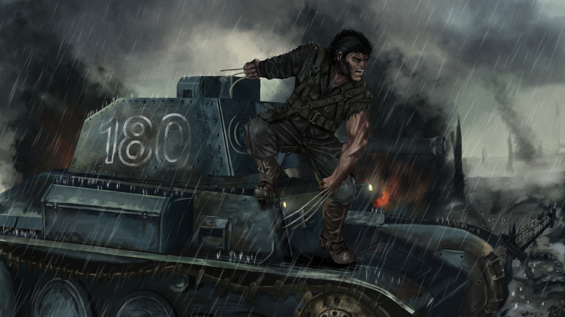 ArtStation - Wolverine WW2
