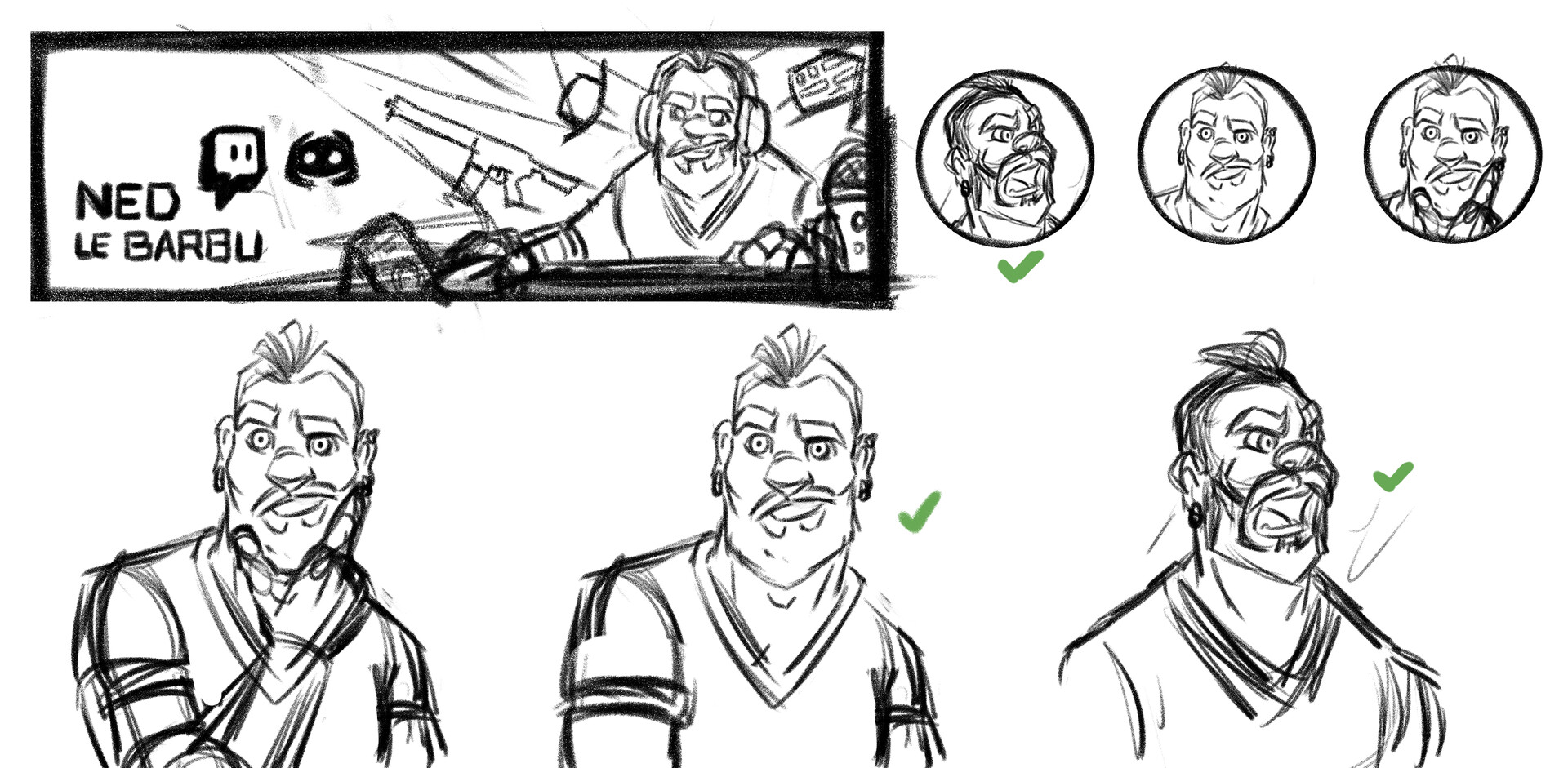 Anthony Peltier - Ned Le Barbu- Twitch streamer