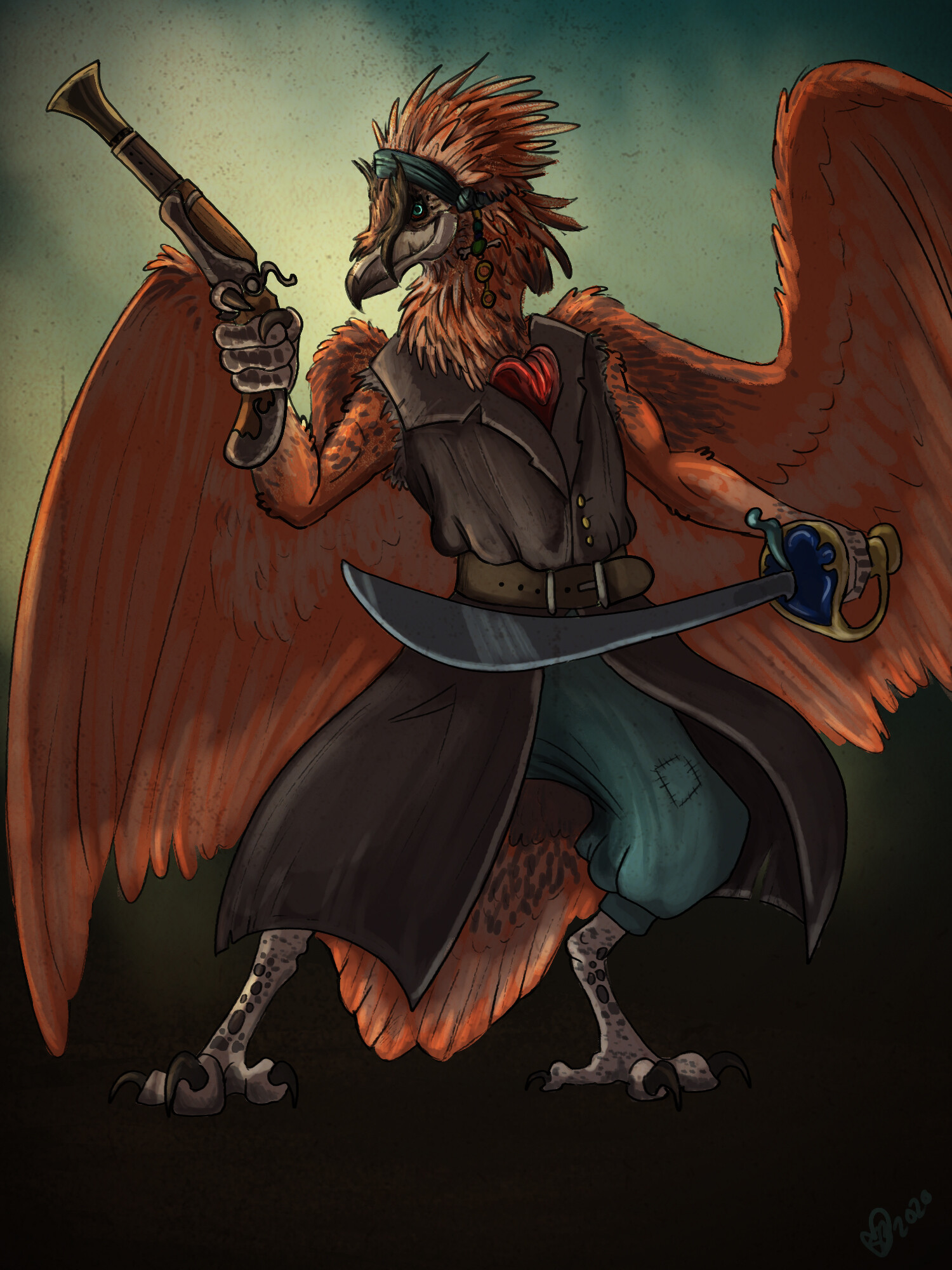 ArtStation - Pirate Lord Character