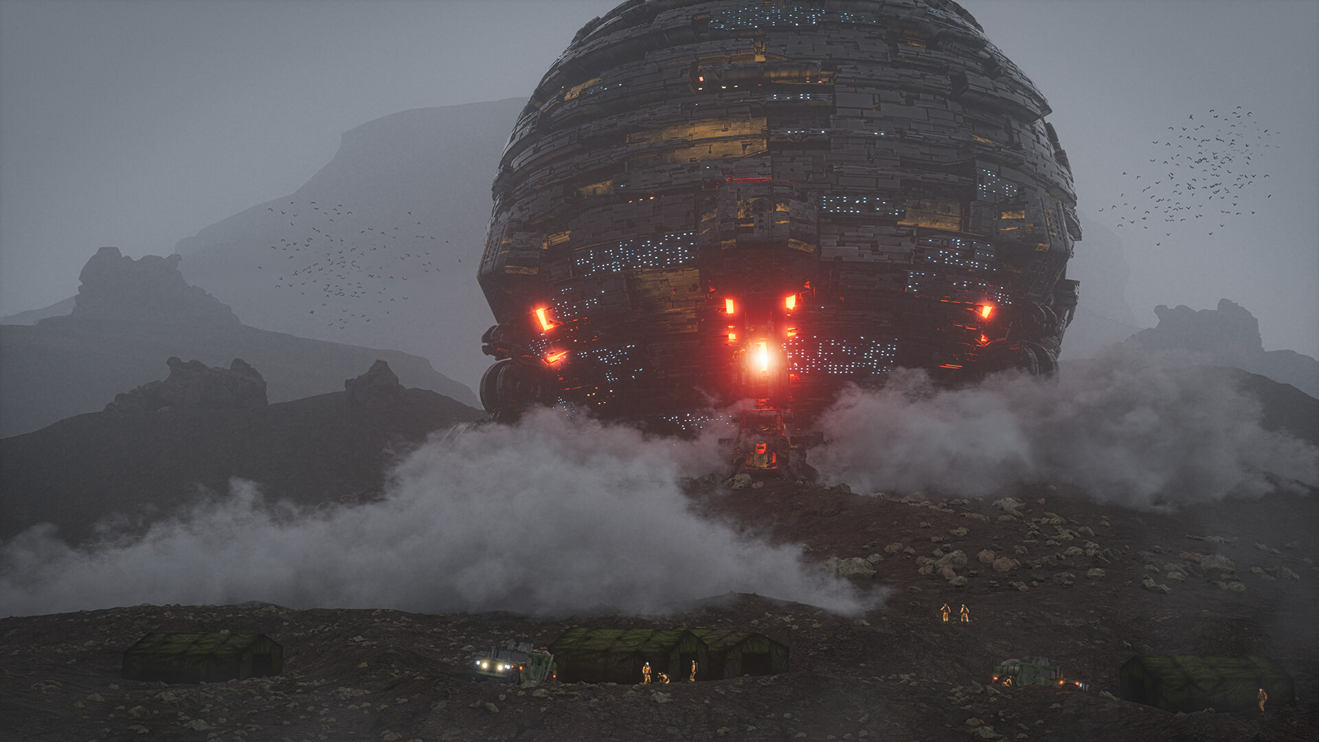 ArtStation - First contact.