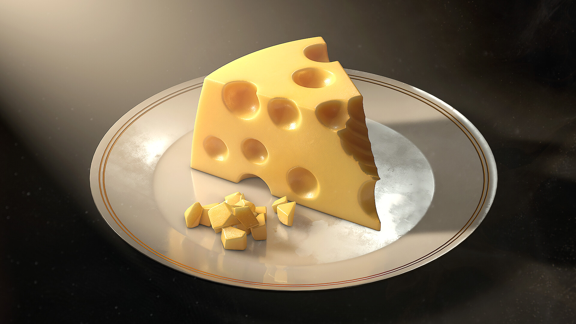 ArtStation - Cheese 3D