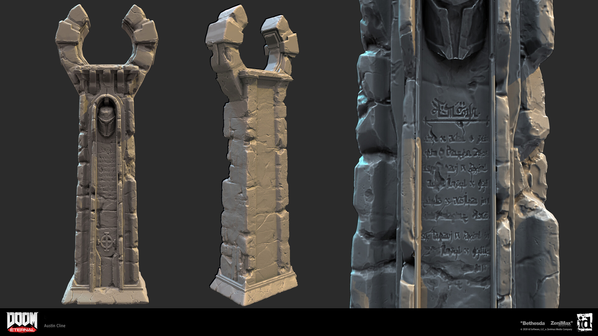 Austin Cline - Doom Eternal props