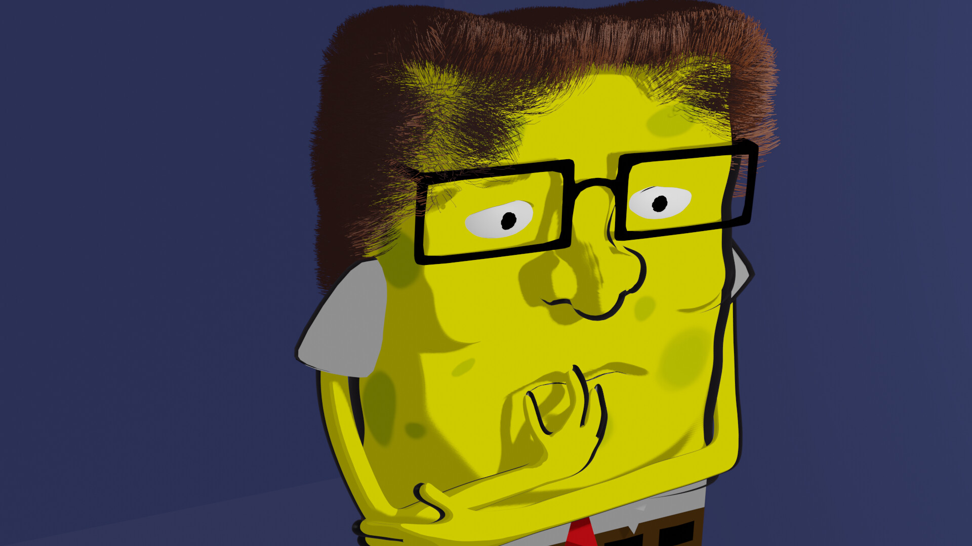 burh cat - SpongeBob?