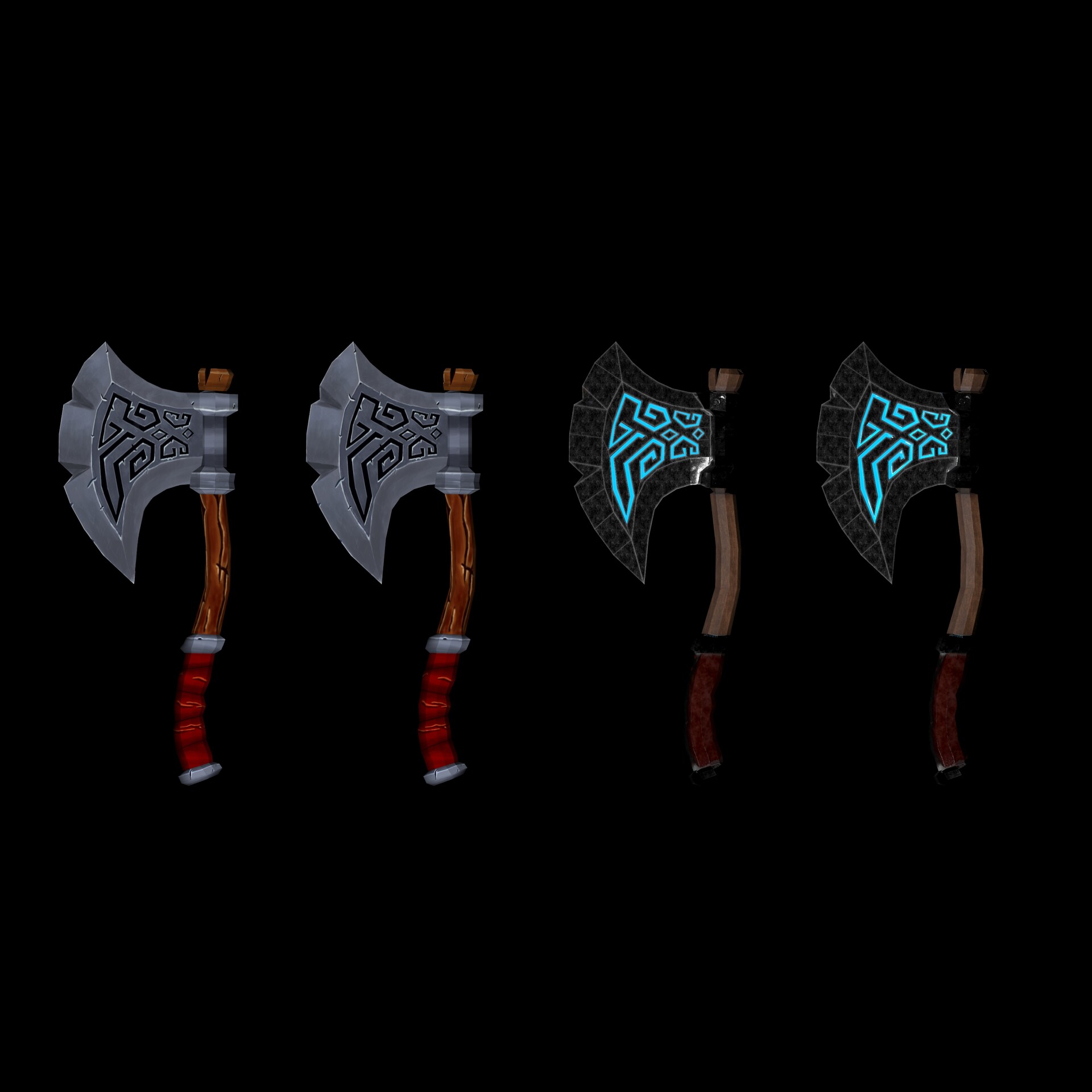 Anthony Lim Zheng Hui @ Nanda - Stylized Axe