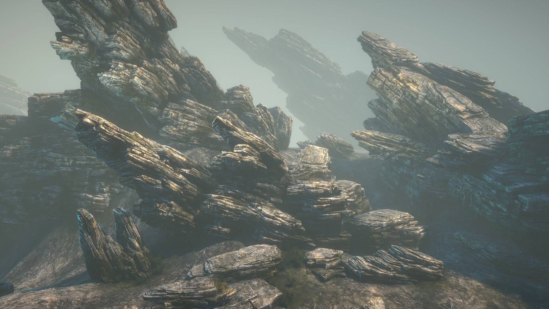 Dmitriy Dryzhak - Sliced rocks