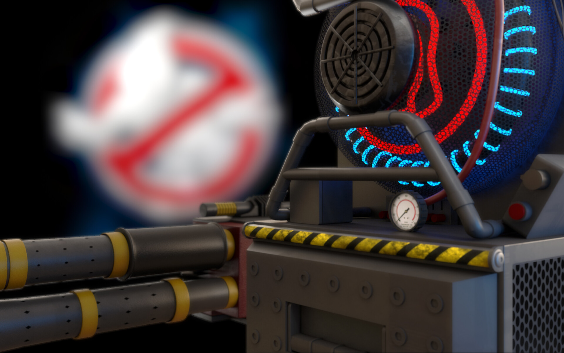 ArtStation - Ghostbusters Gun