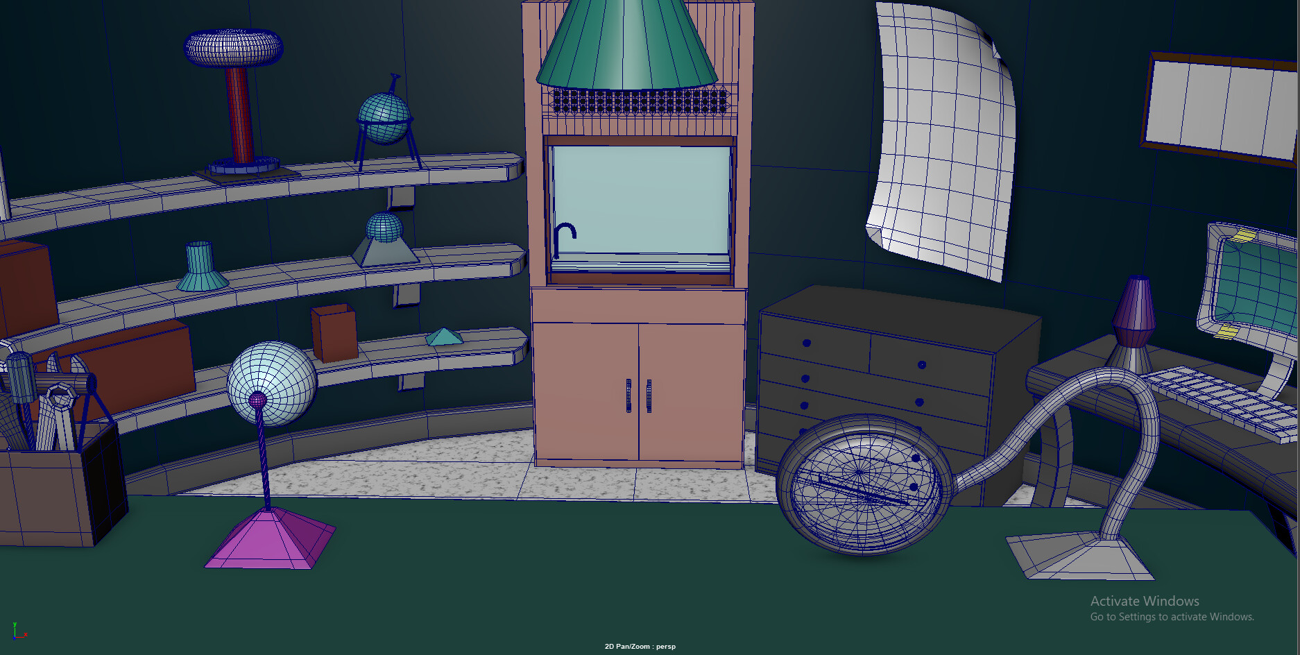 ArtStation - Toon chemistry lab