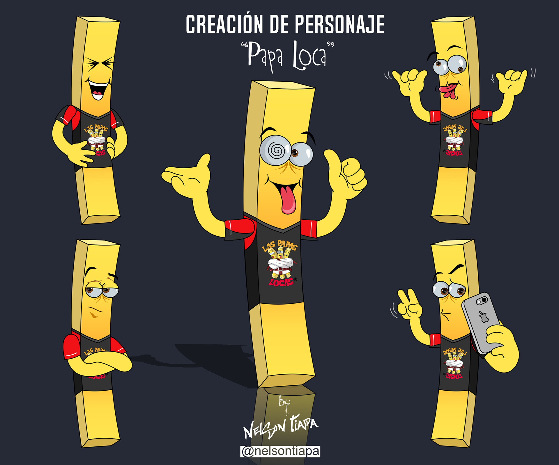 ArtStation - Papa Loca (Diseño de Personaje)