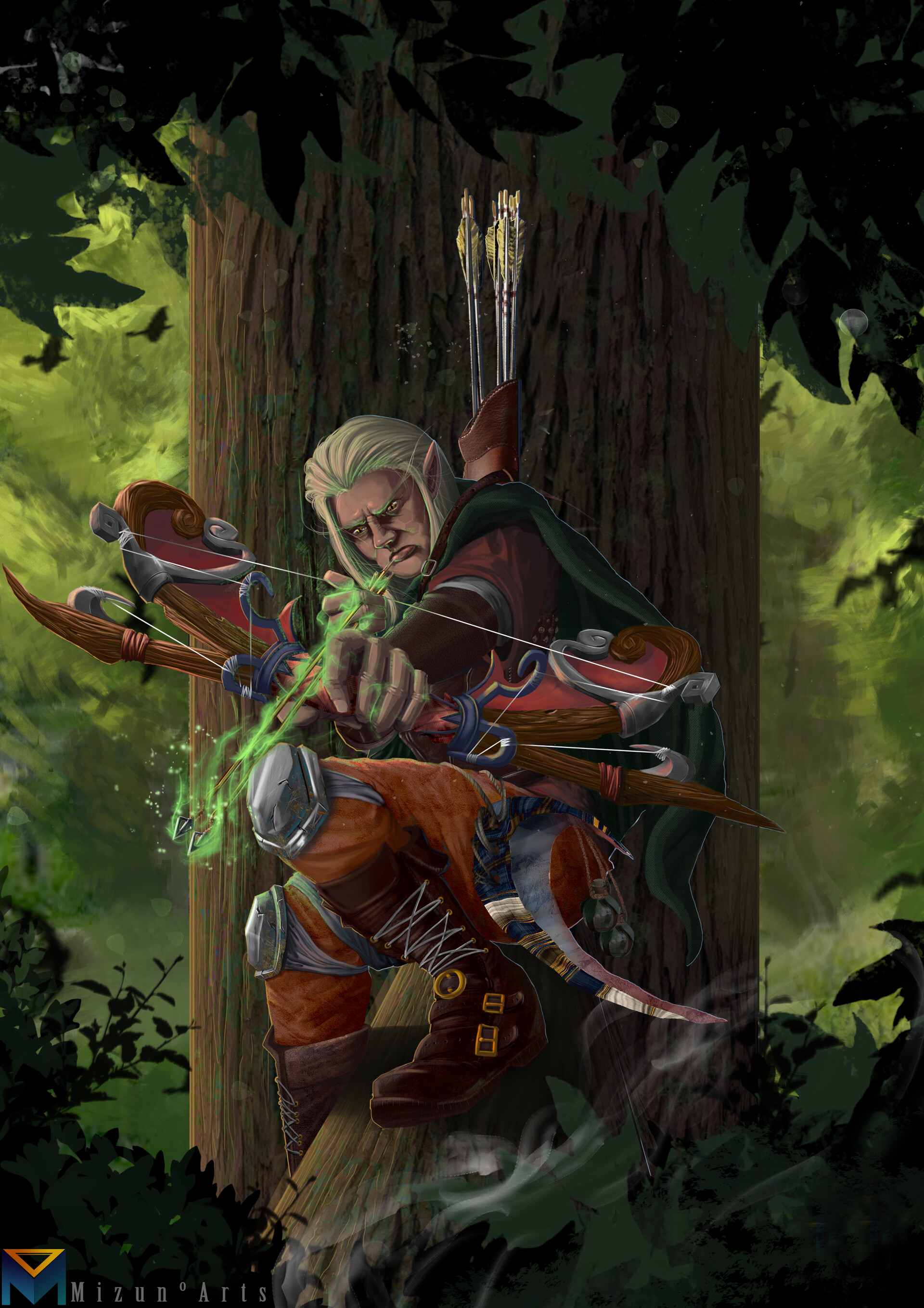 ArtStation - Hunter elf