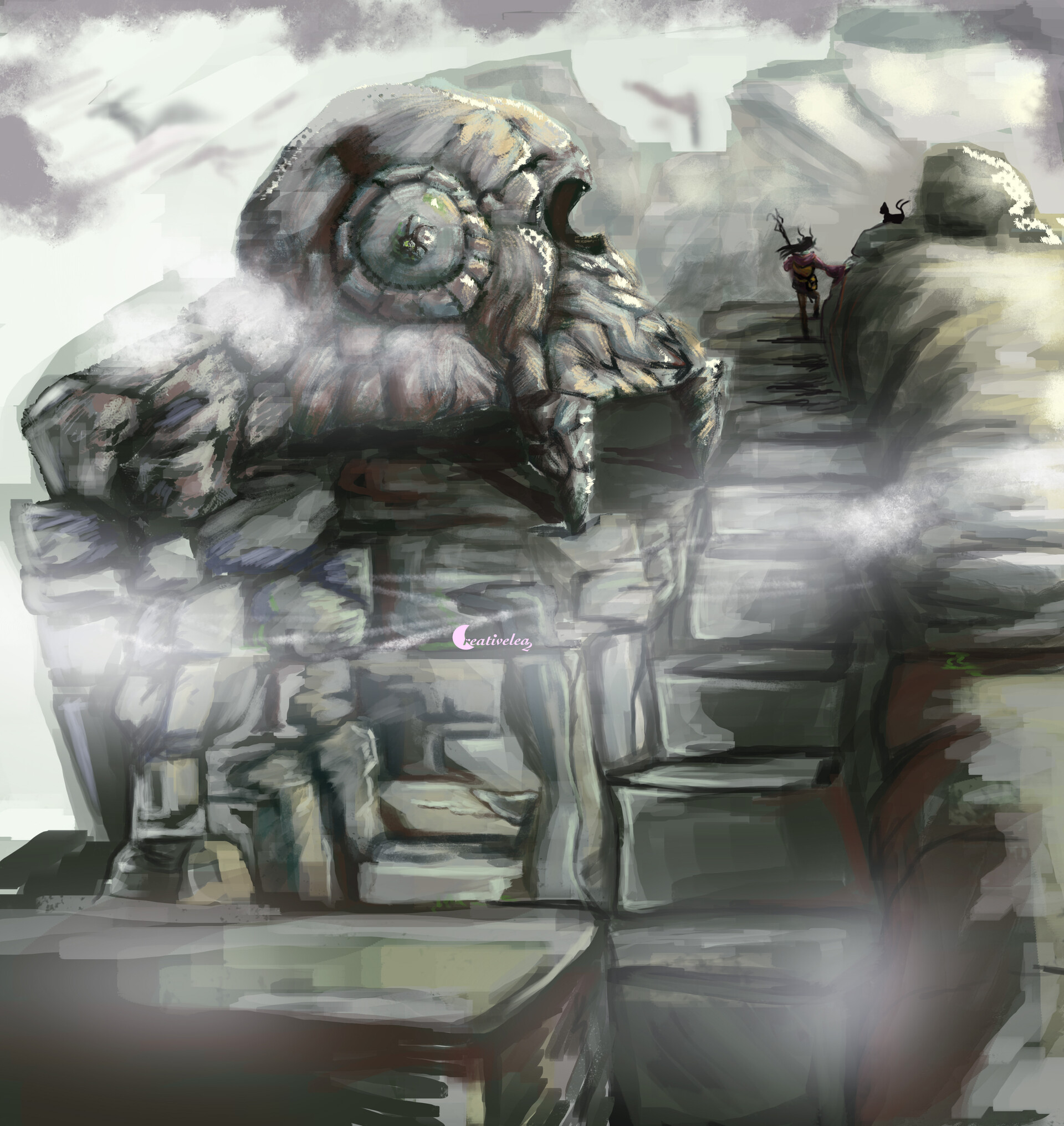 ArtStation - Skull trail