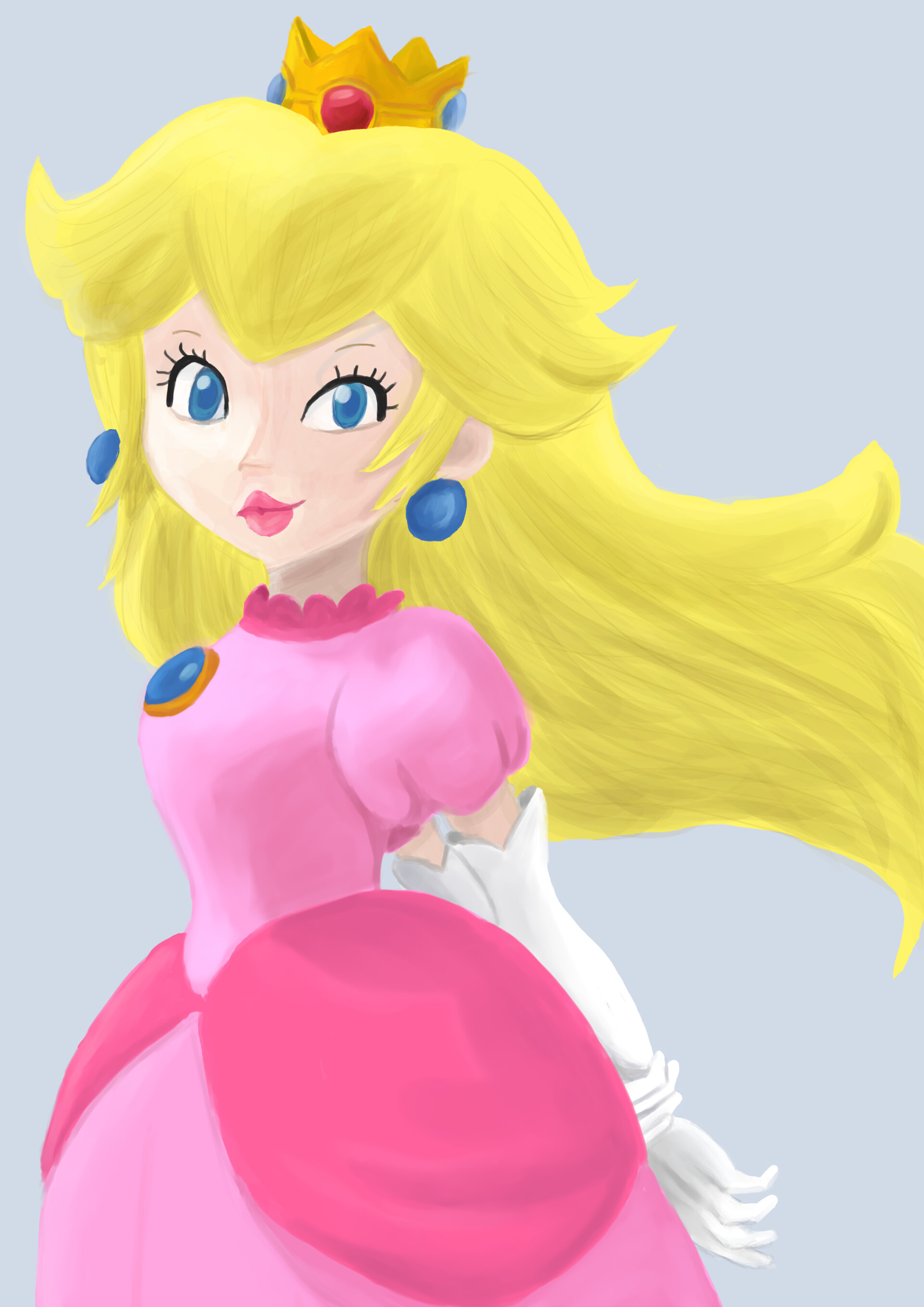 ArtStation - Princess Peach
