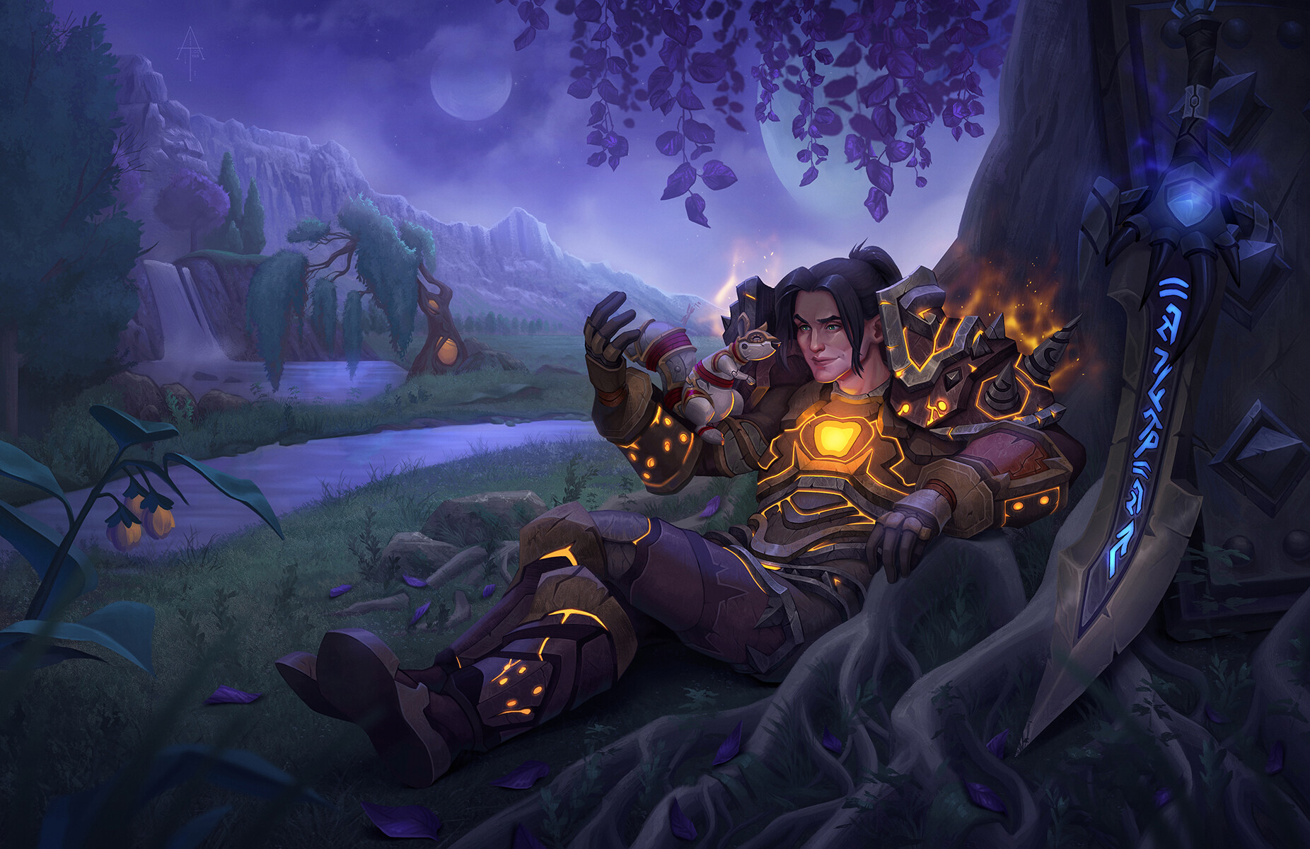 ArtStation - Warrior Commission