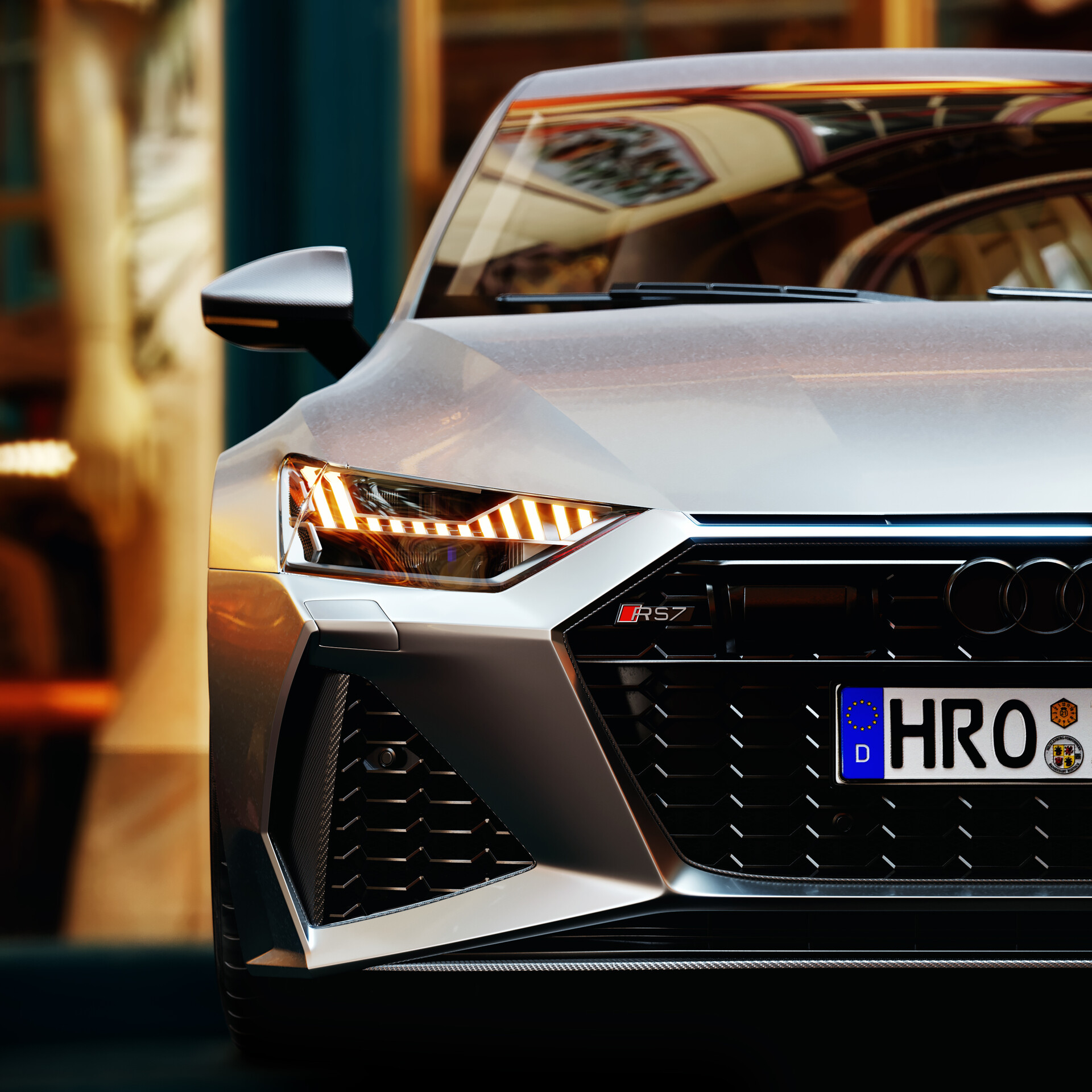 ArtStation - Audi RS7 Sportback 2020 3D Model