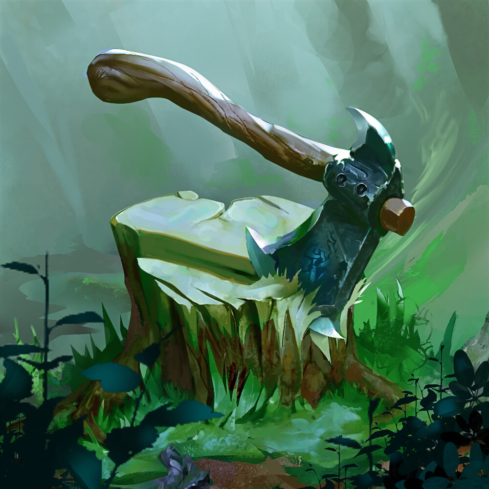 ArtStation - Axe digital practice