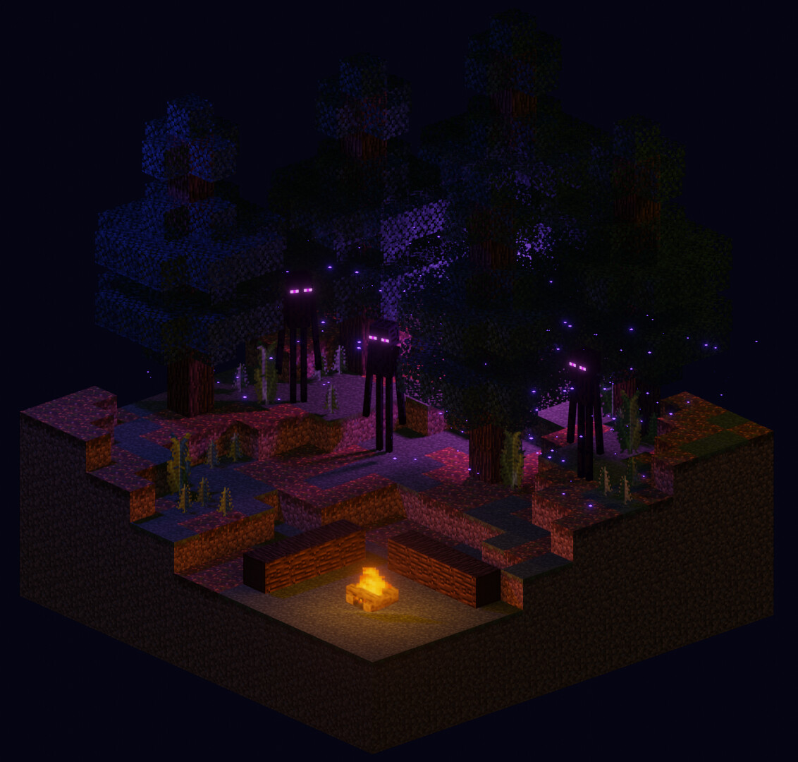 Minecraft Ender Forest