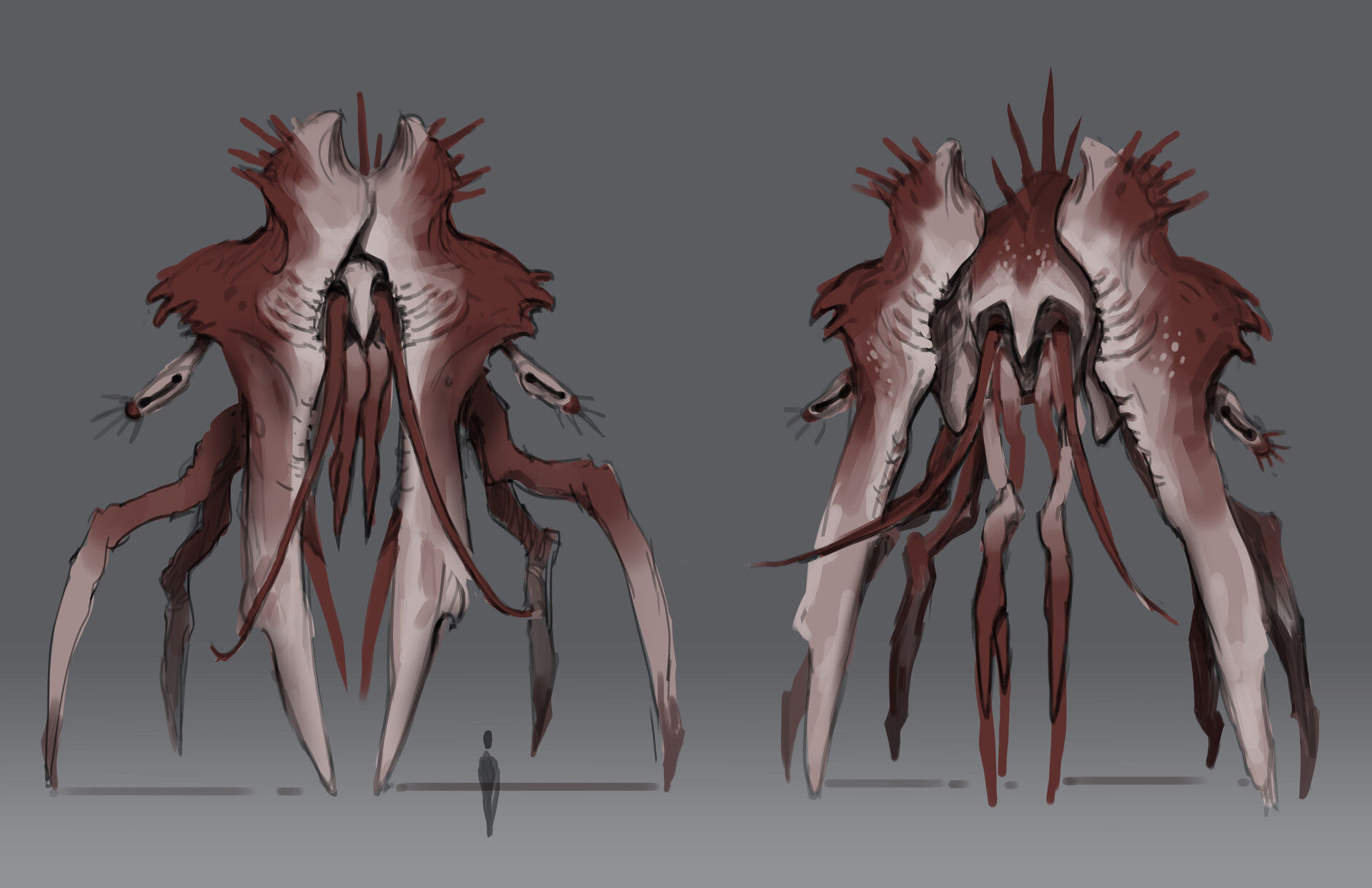 The Mist Monsters Concept Art