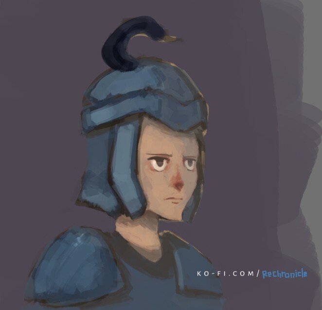 ArtStation - Sleepy Knight