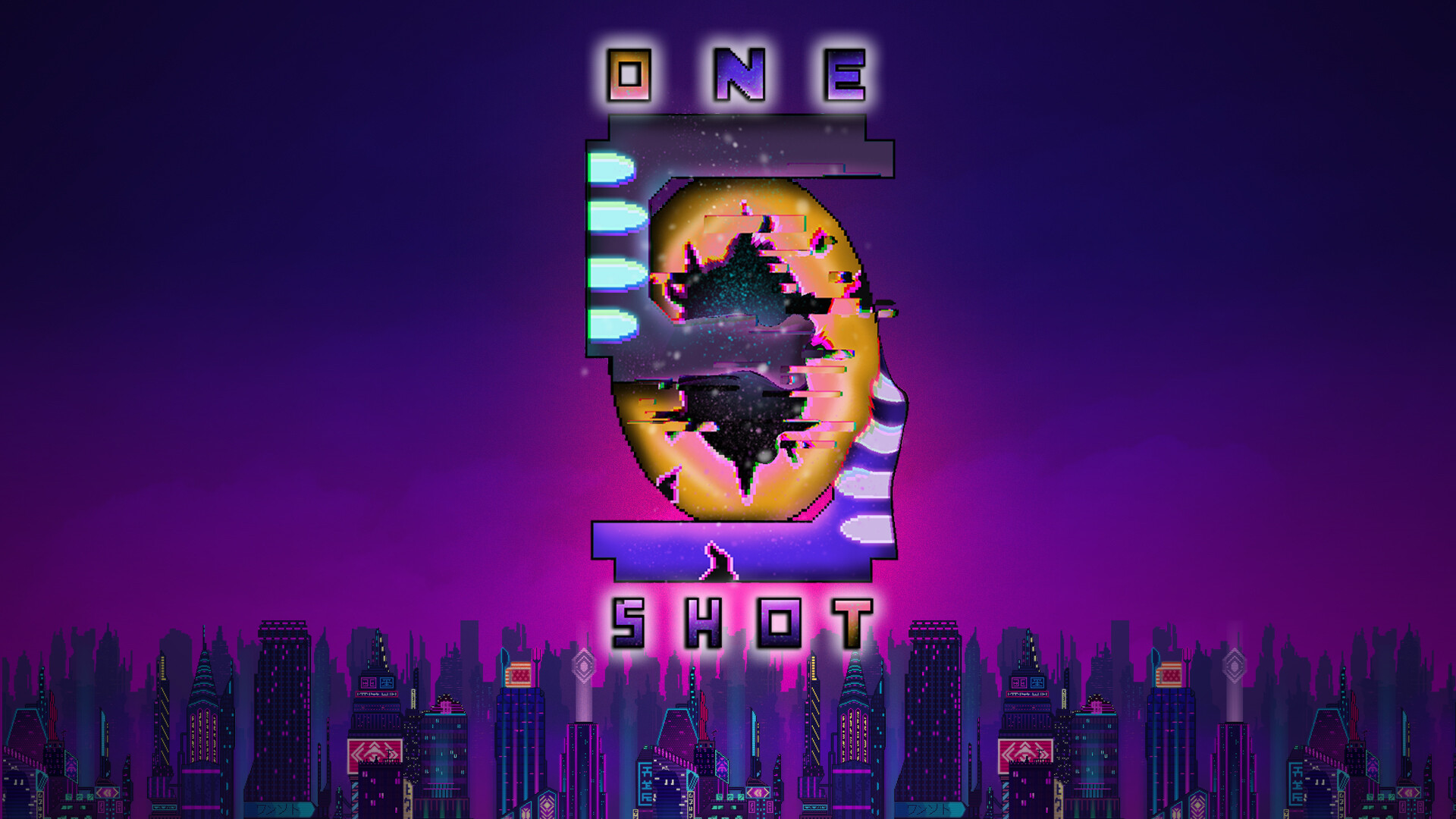 Alexandre Framezelle - One Shot - 2.5D Pixel art Cyberpunk Univers