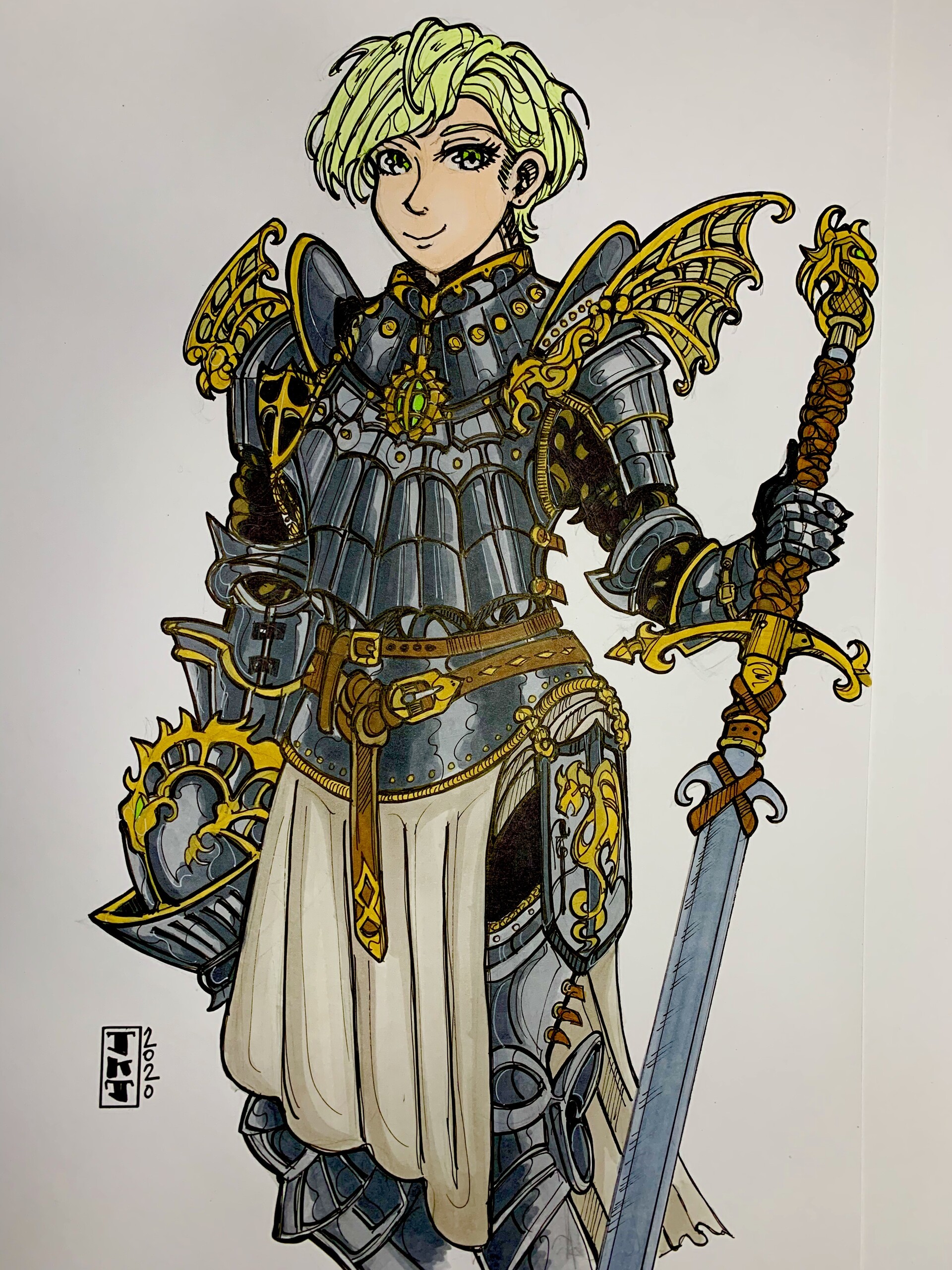 ArtStation - Female paladin