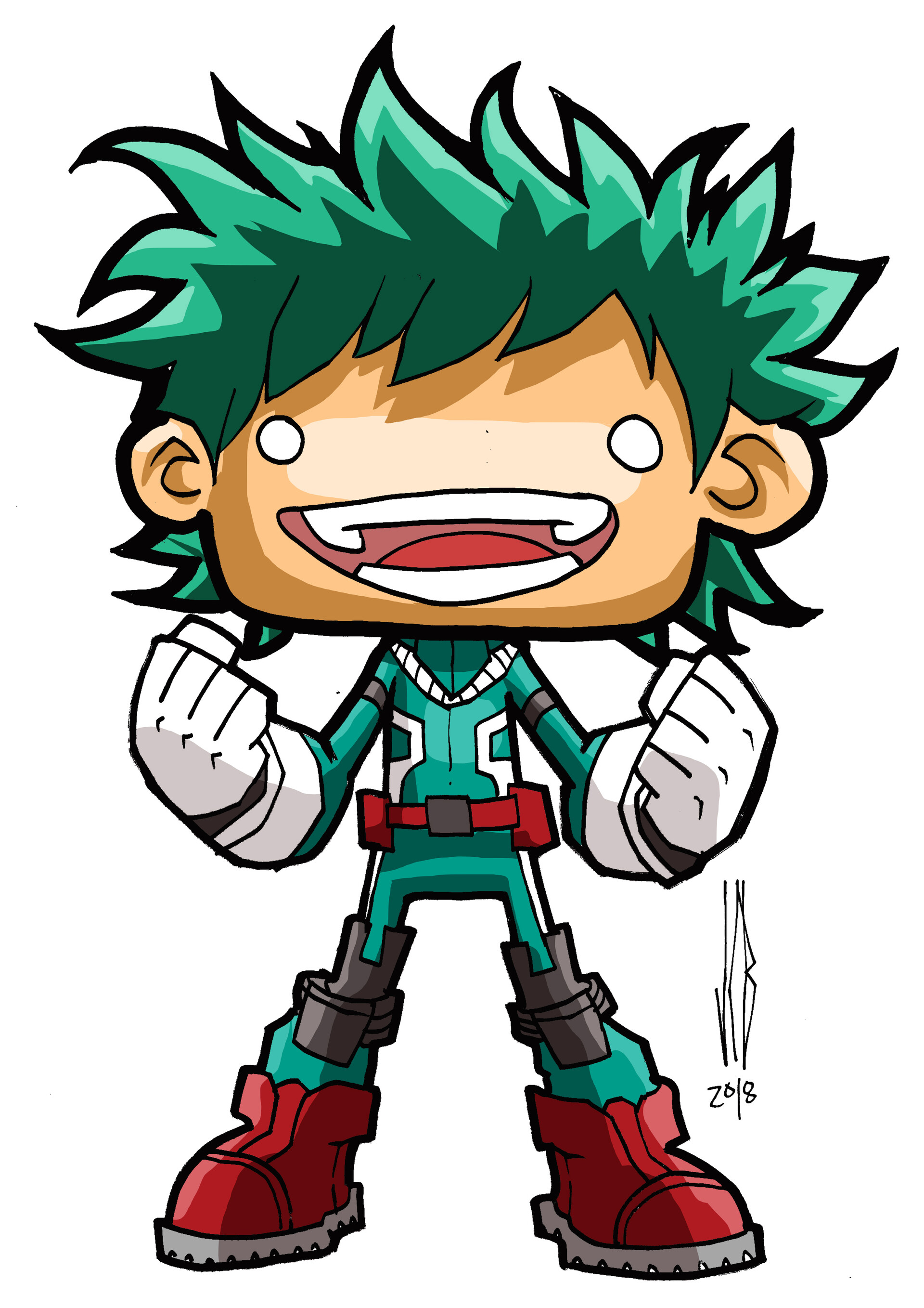 ArtStation - deku chubbies