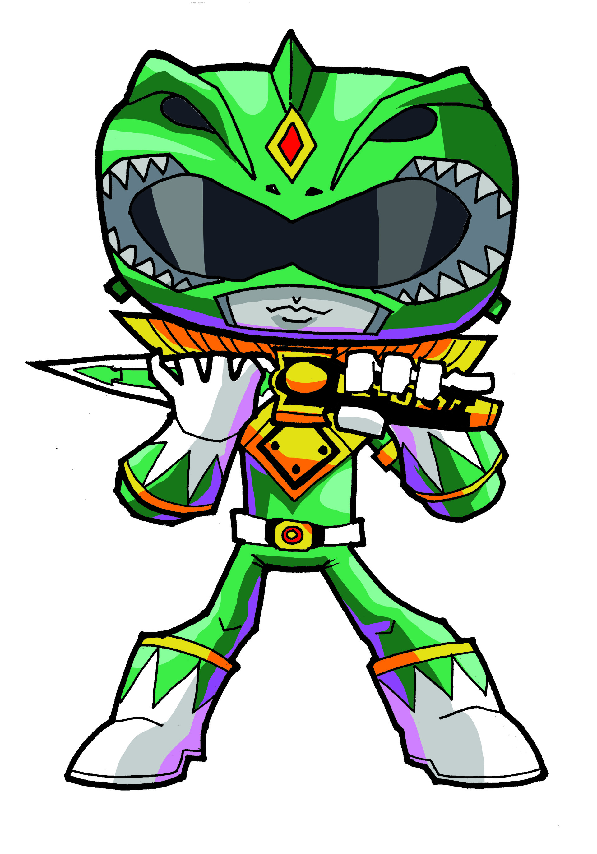 ArtStation - green ranger