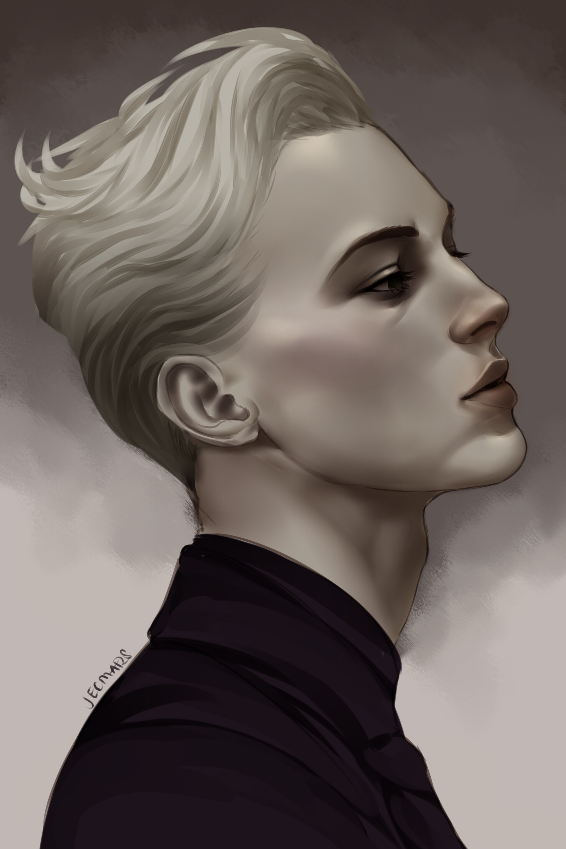 ArtStation - Random guy portrait practice