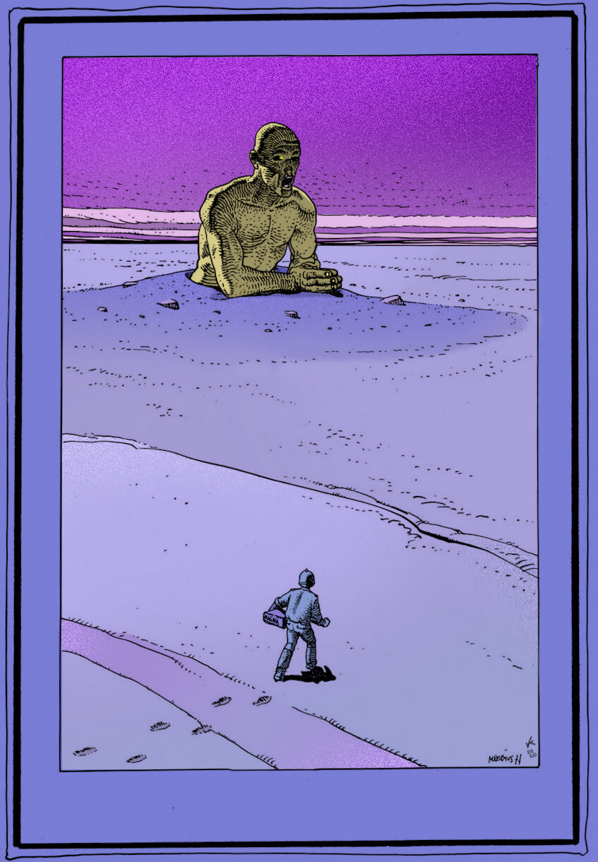 Daniil Vlasenko - Monomental Desert [colorized]