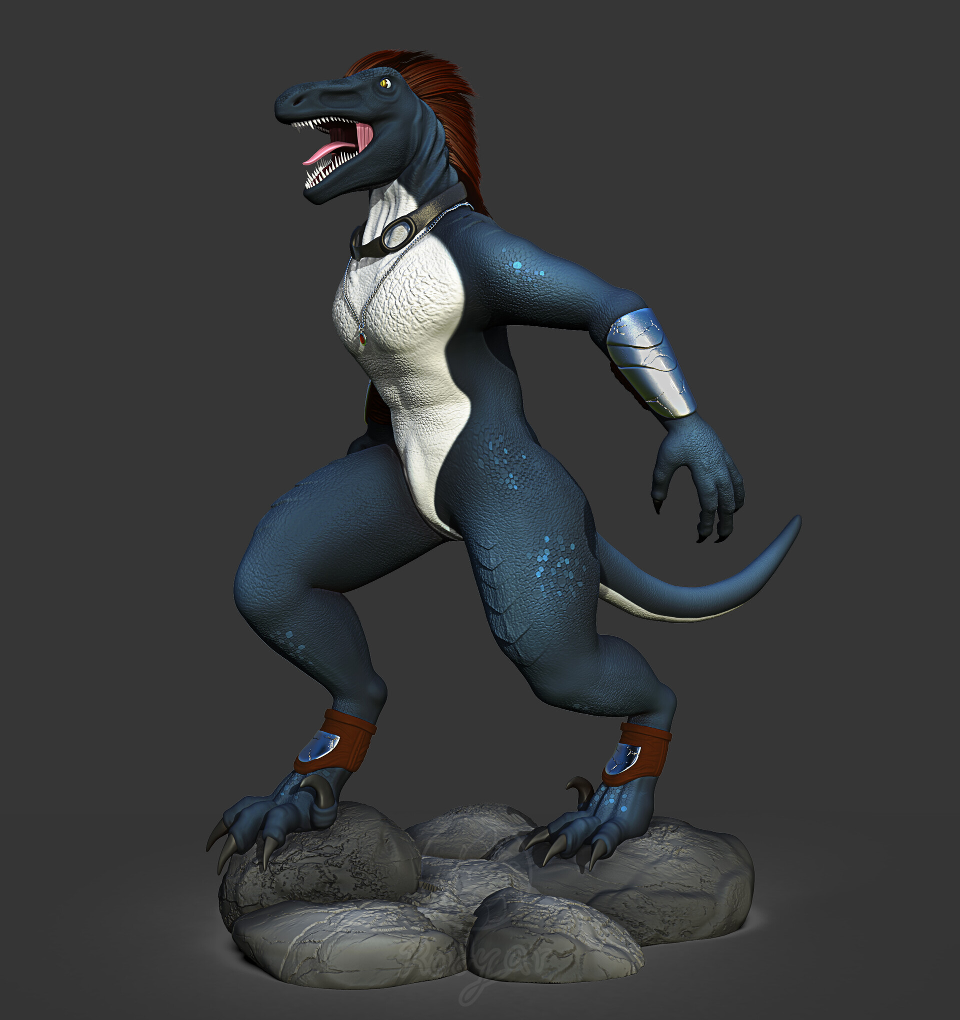 Anthro Raptor