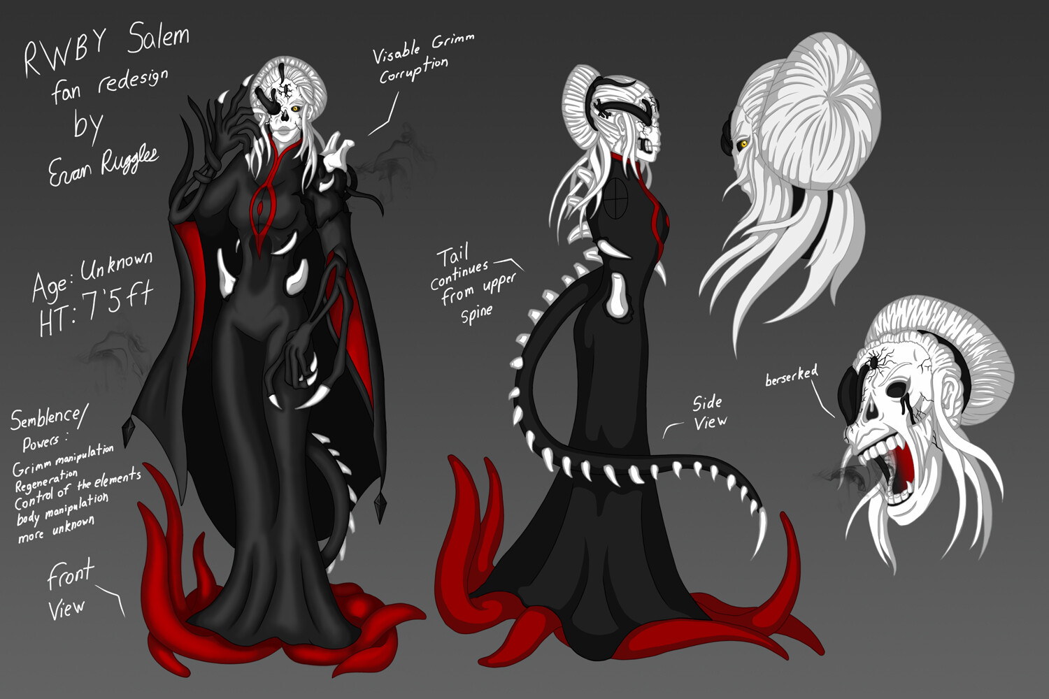 Rwby Salem Rwby Anime Rwby Characters Rwby