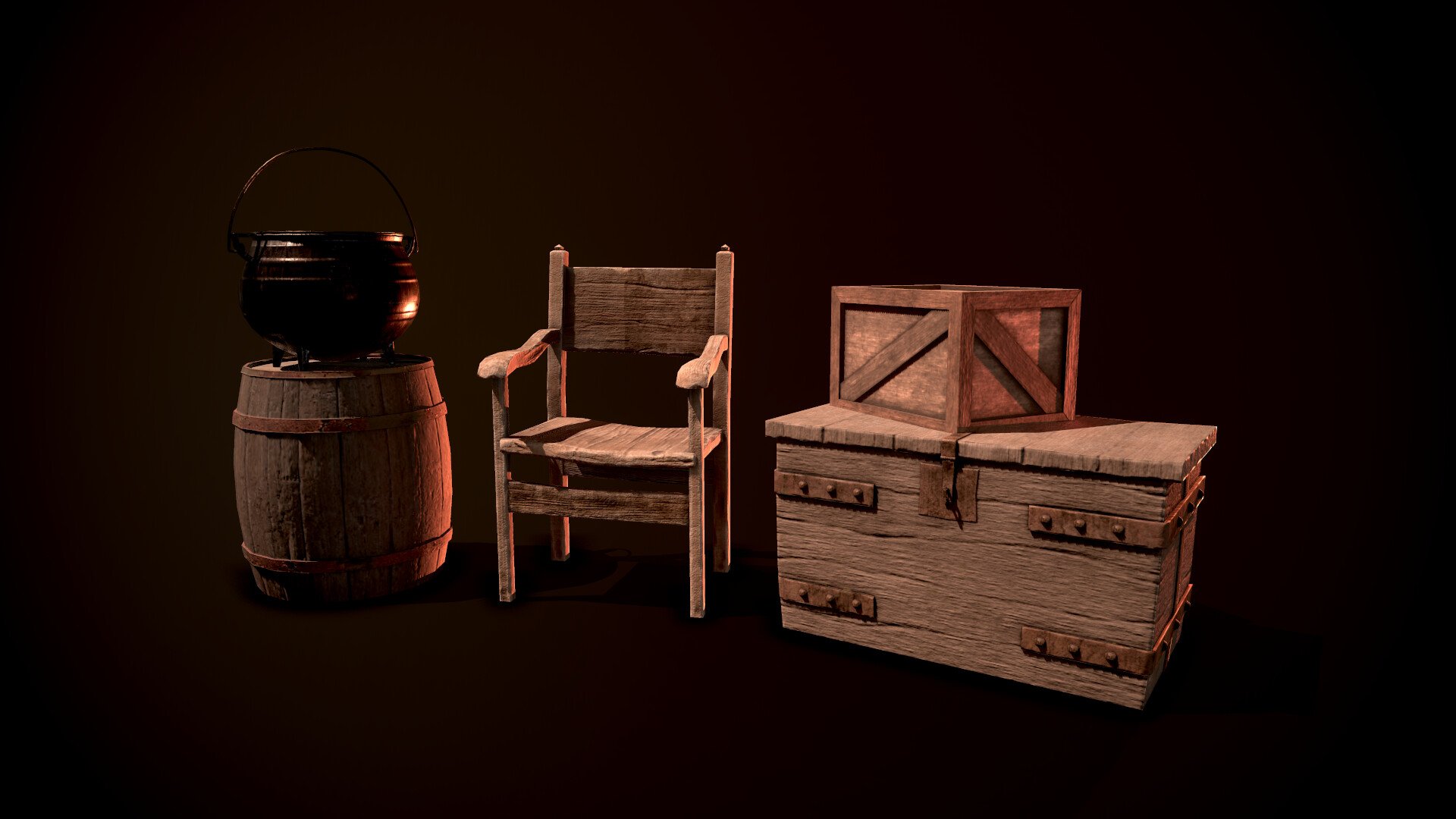 ArtStation - Rustic Assets