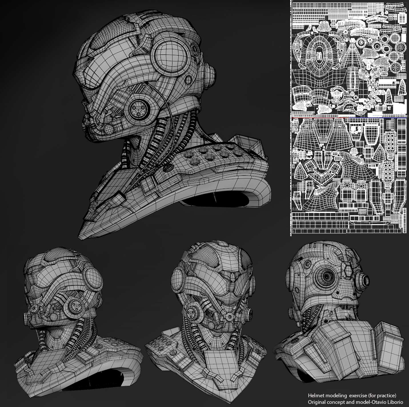 ArtStation - Modelling practice