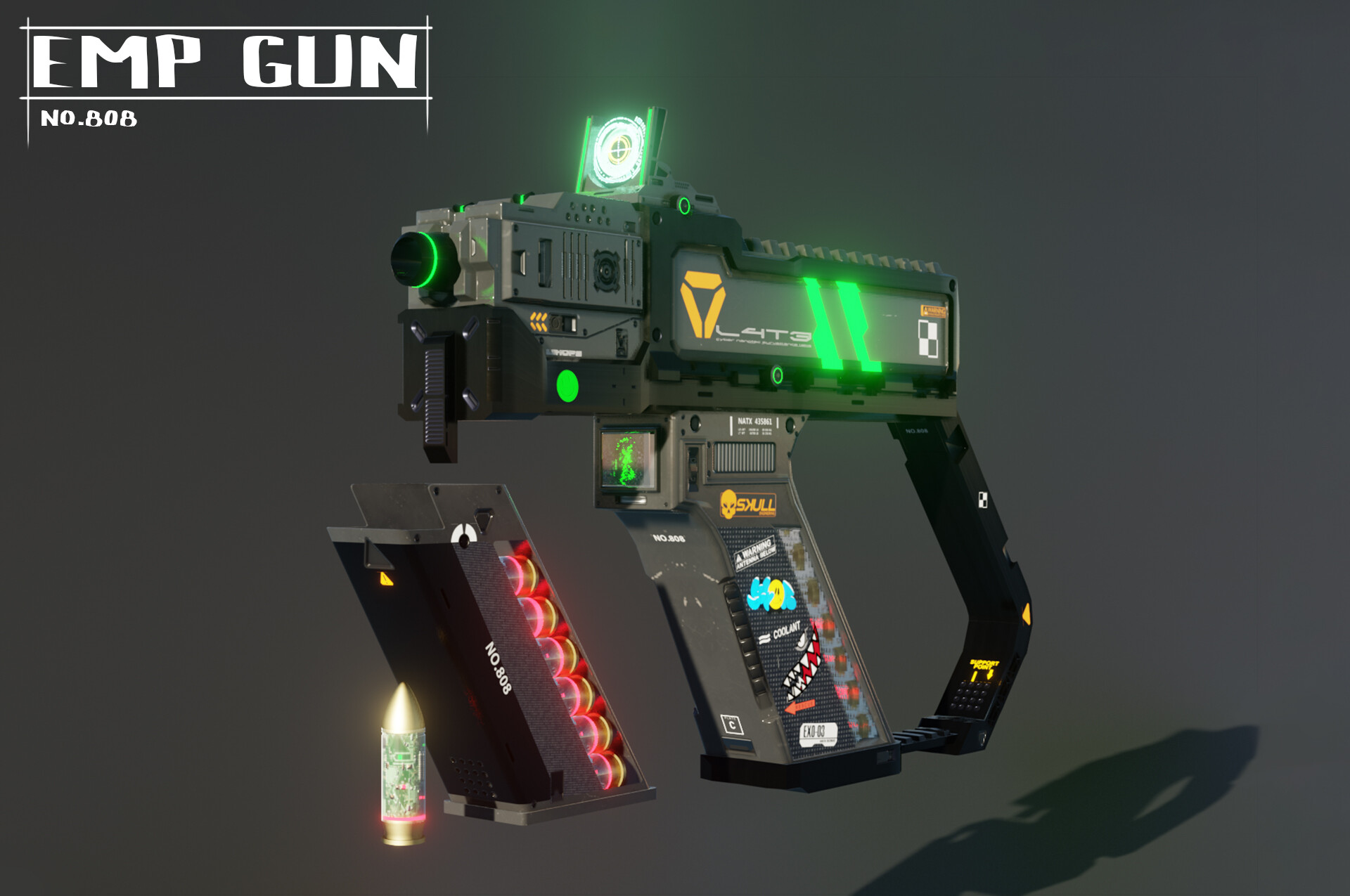 ArtStation - EMP GUN