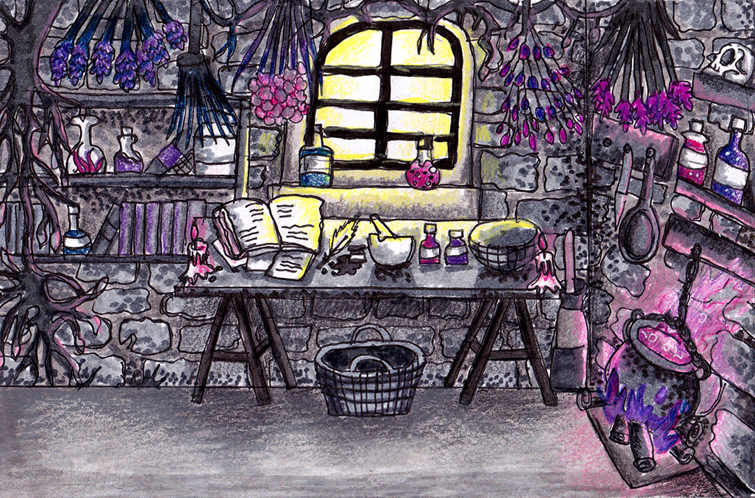 ArtStation - Witch's Kitchen