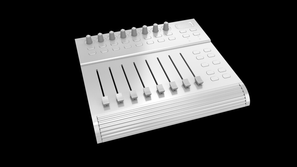ArtStation - Midi Controller Model