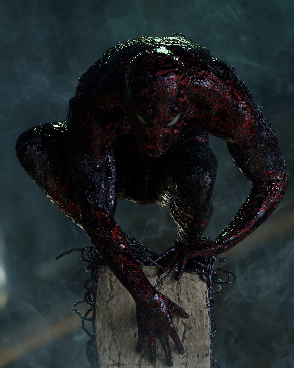 ArtStation - Symbiote Spidey