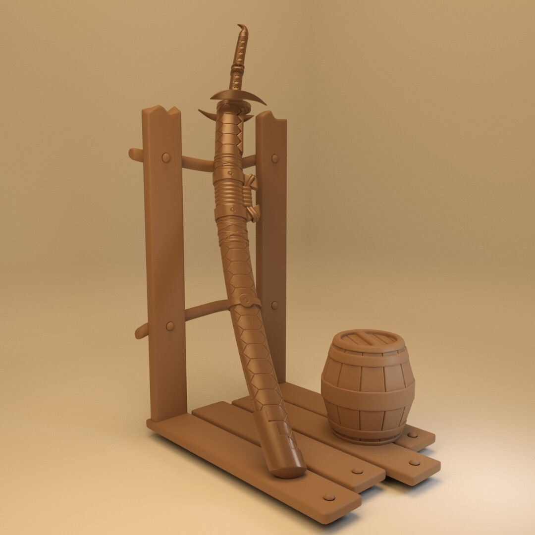 ArtStation - Lagiacrus Longsword