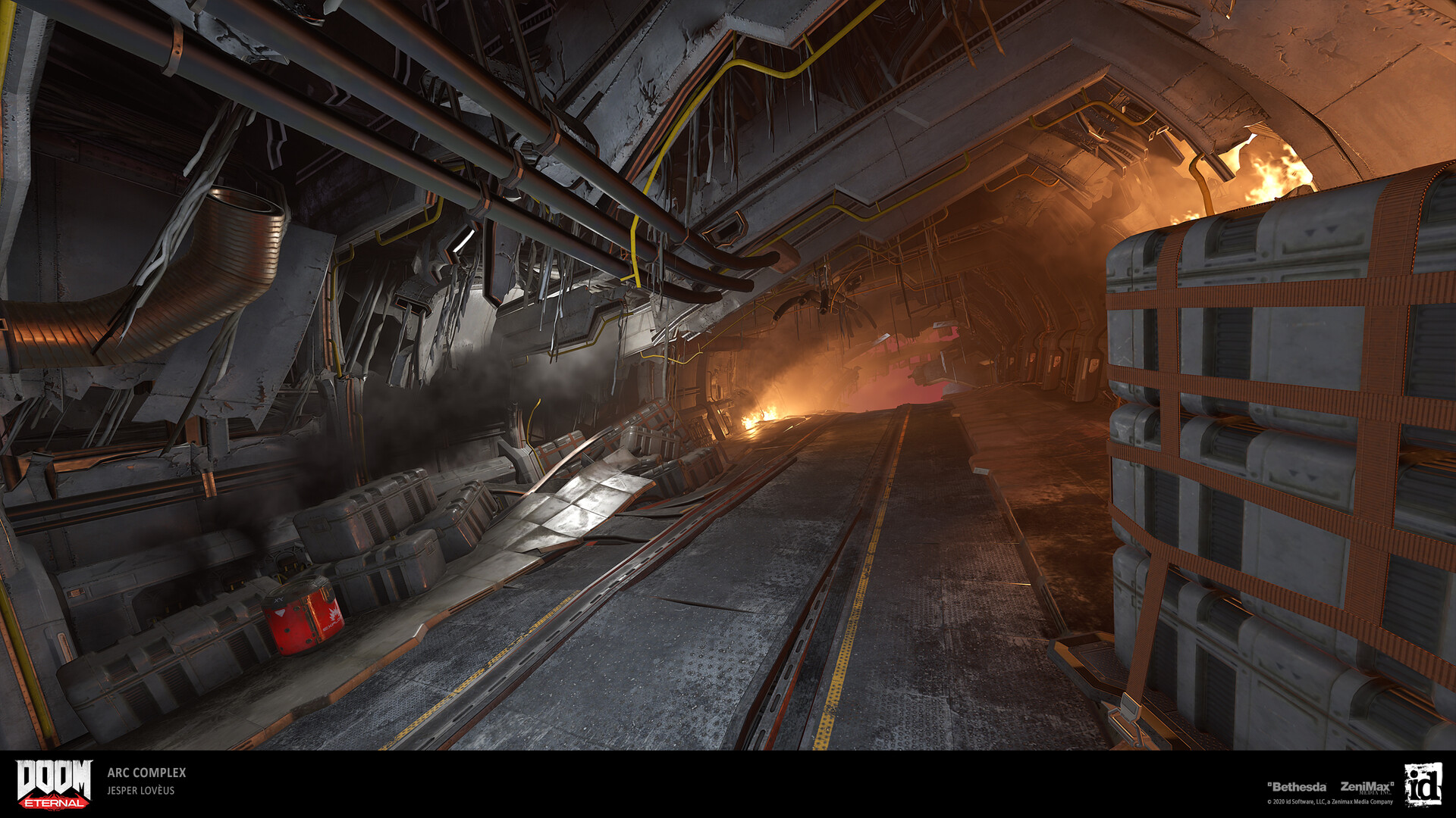 Jesper Lovéus - DOOM Eternal - Arc Complex