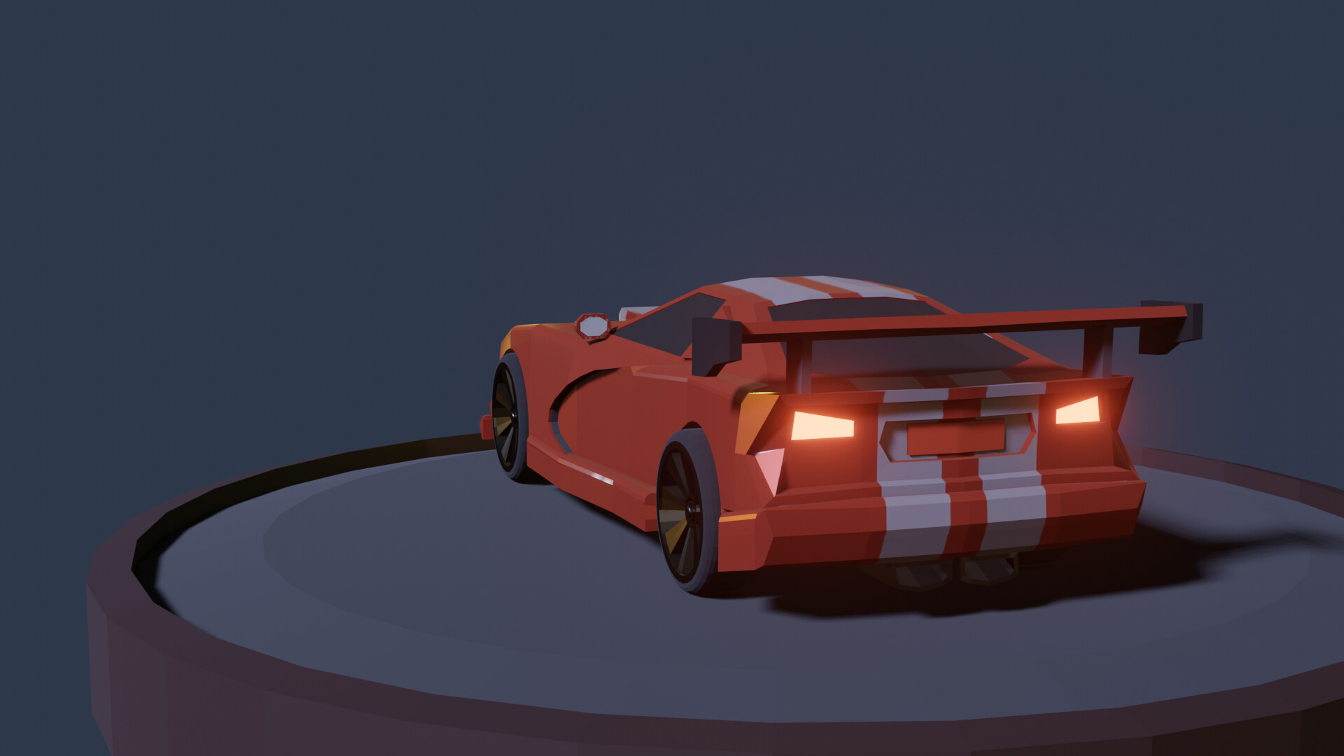 ArtStation - LOW POLY CAR