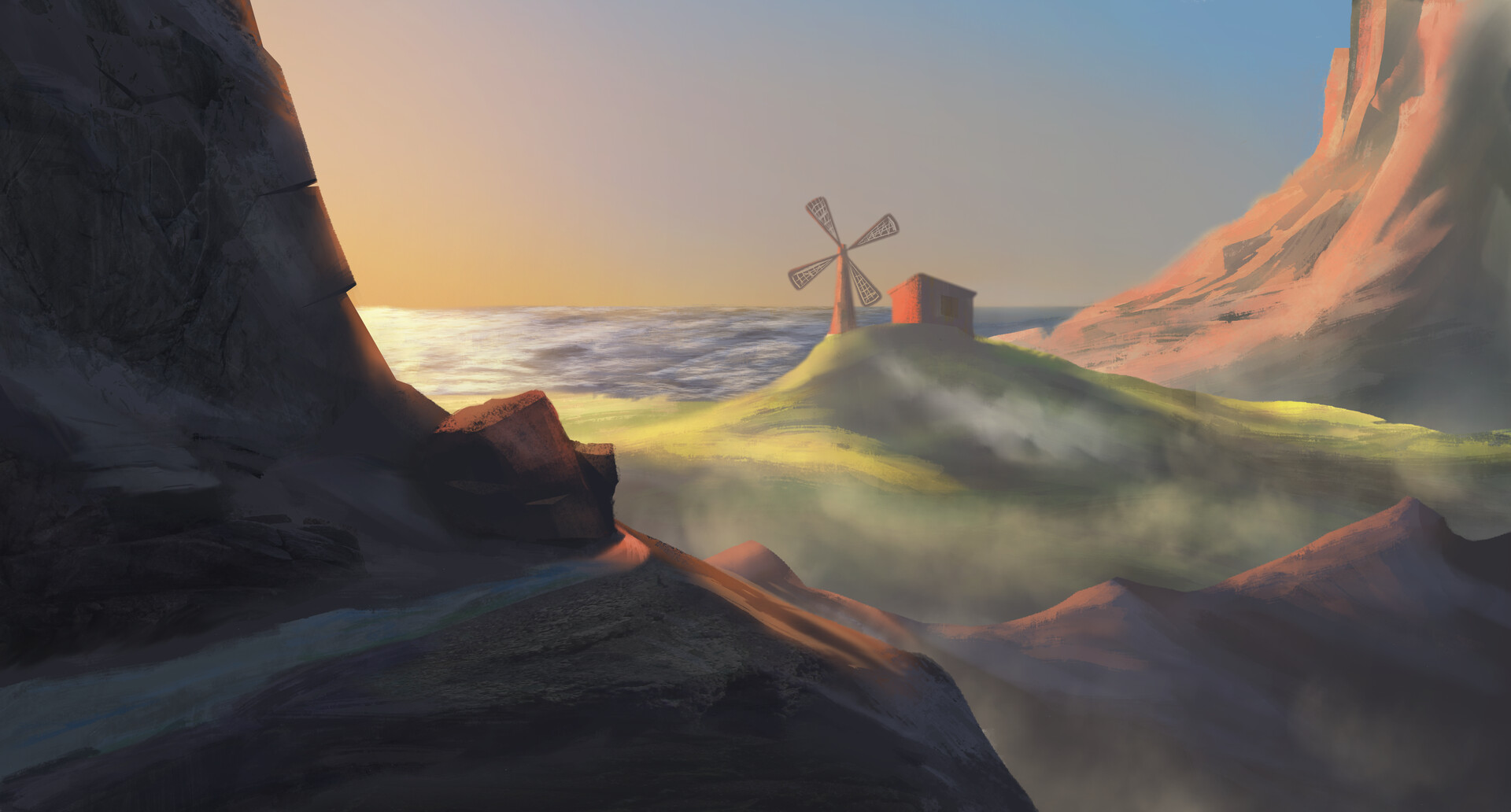 ArtStation - Peaceful place