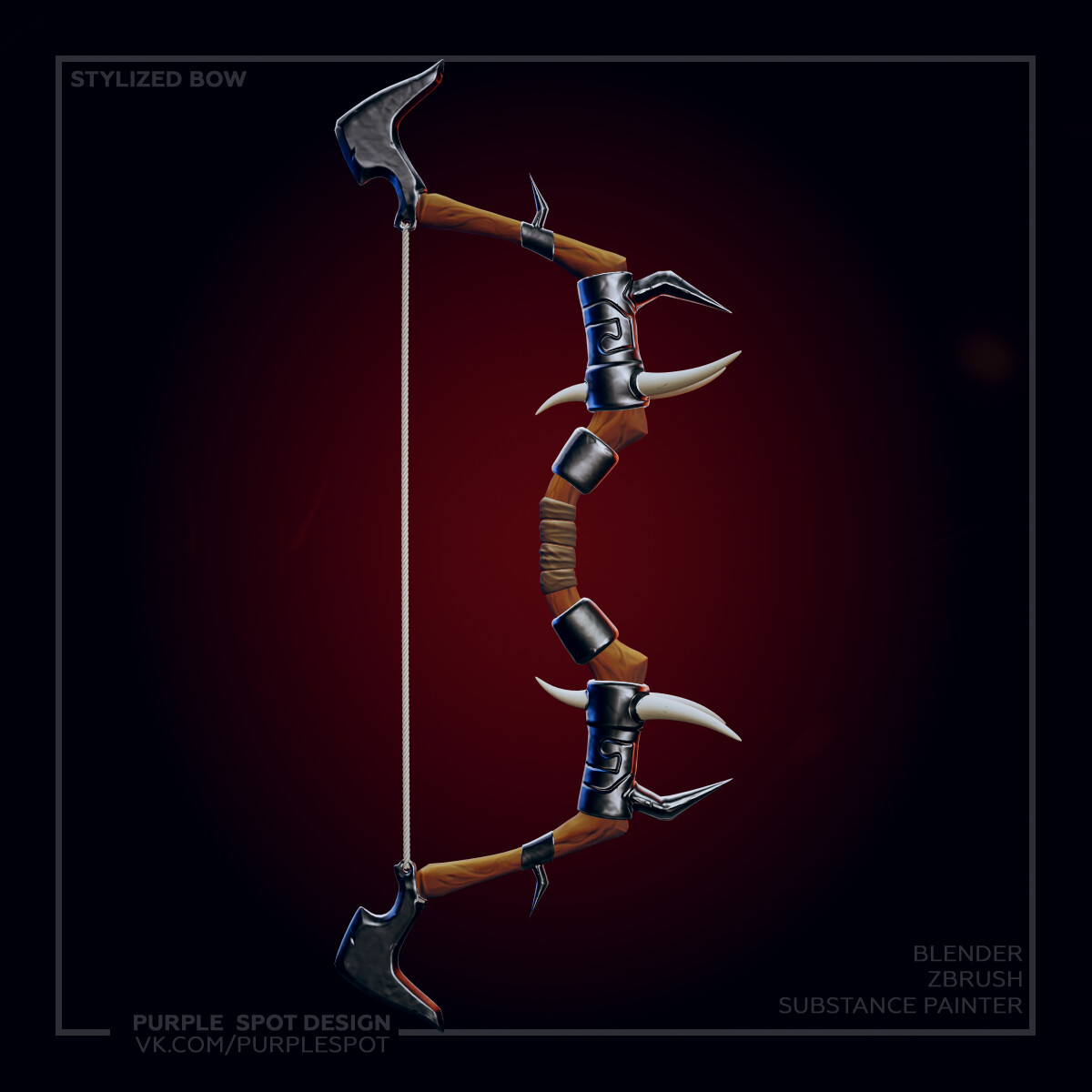 ArtStation - Stylized Bow